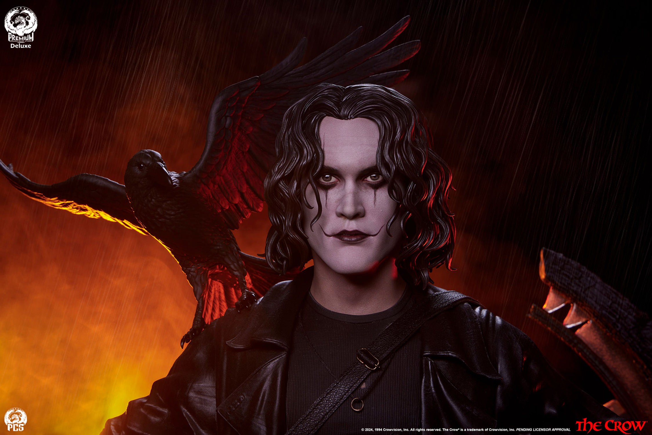 The Crow Deluxe 1:3 Scale Statue by PCS | Sideshow Collectibles