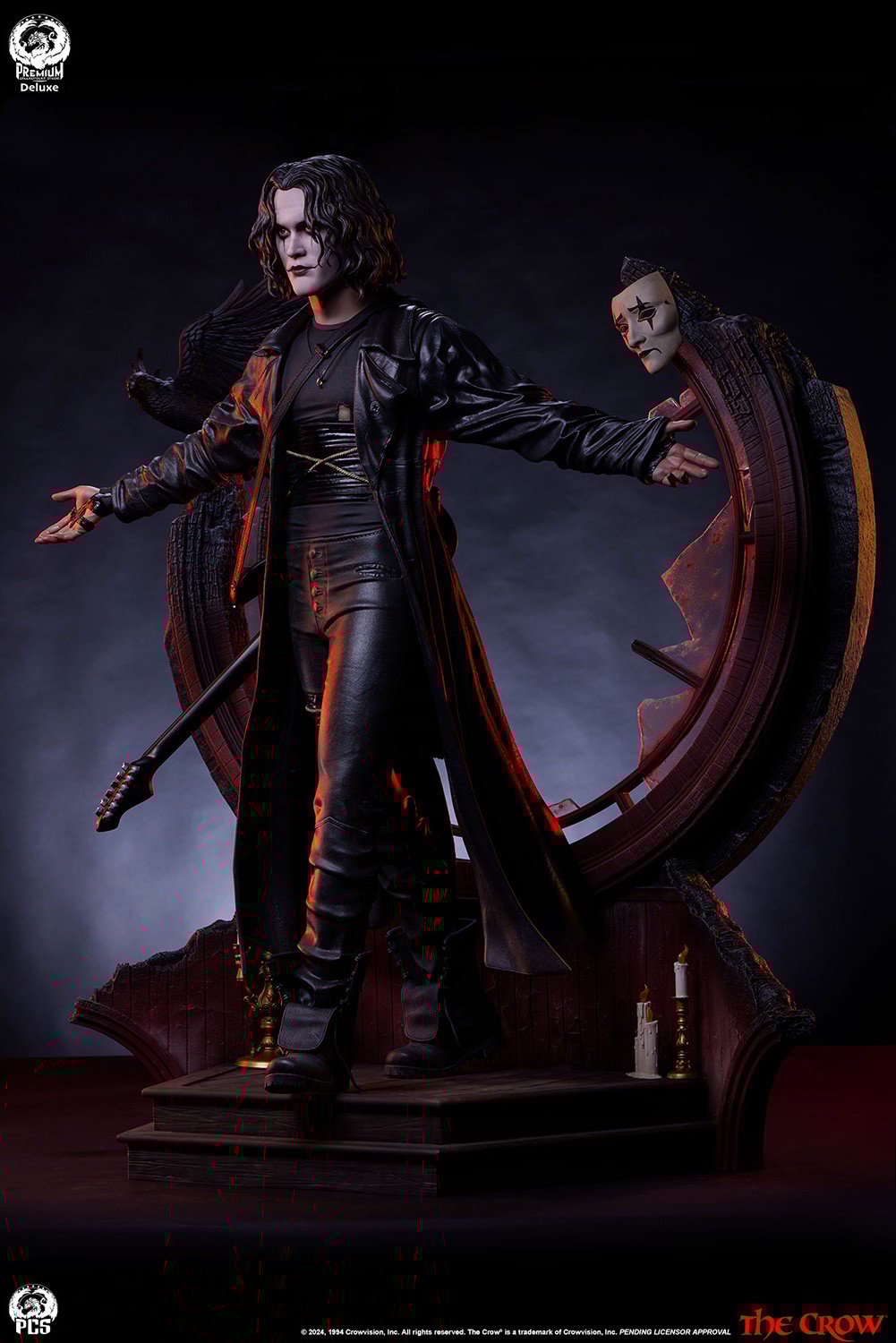 The Crow Deluxe 1:3 Scale Statue by PCS | Sideshow Collectibles