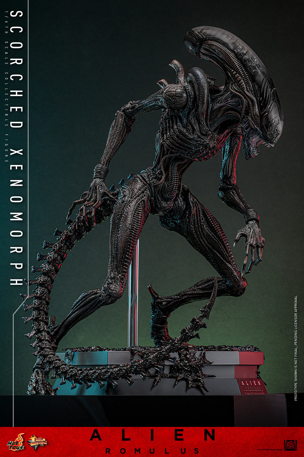 Scorched Xenomorph Sixth Scale Figure by Hot Toys | Sideshow Collectibles