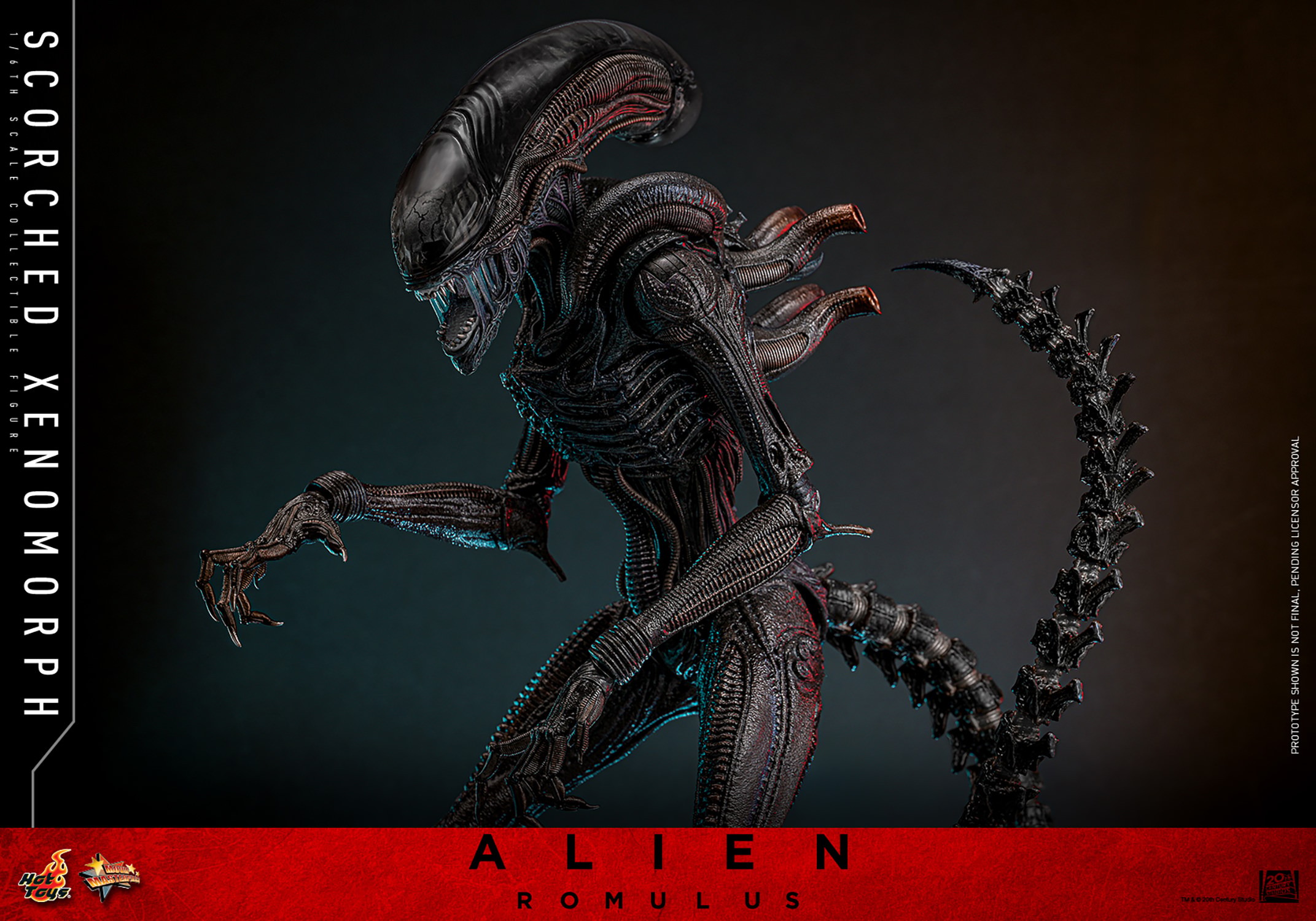 Scorched Xenomorph Sixth Scale Figure by Hot Toys | Sideshow Collectibles