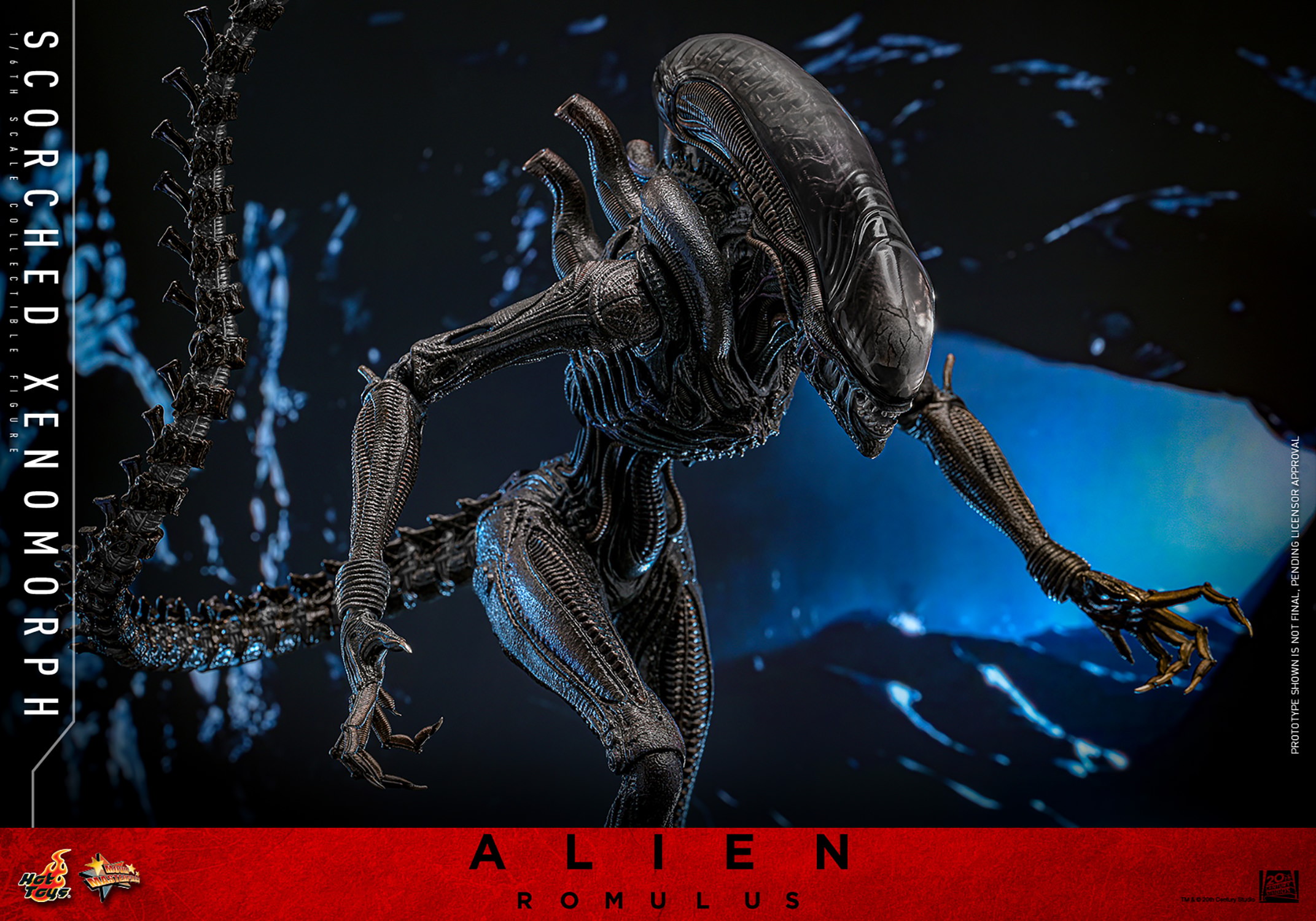 Scorched Xenomorph Sixth Scale Figure by Hot Toys | Sideshow Collectibles