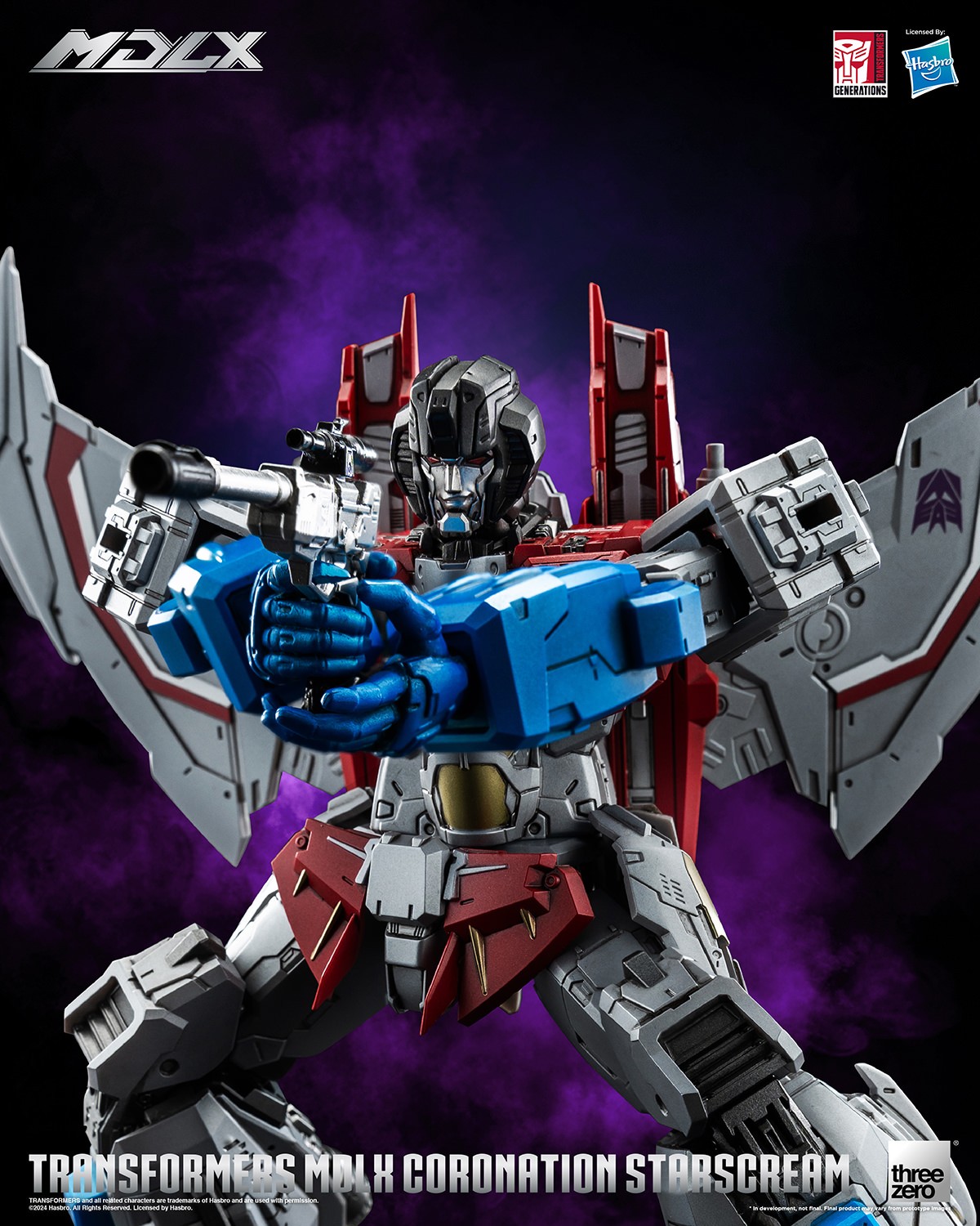 Coronation Starscream MDLX Action Figure by Threezero | Sideshow ...
