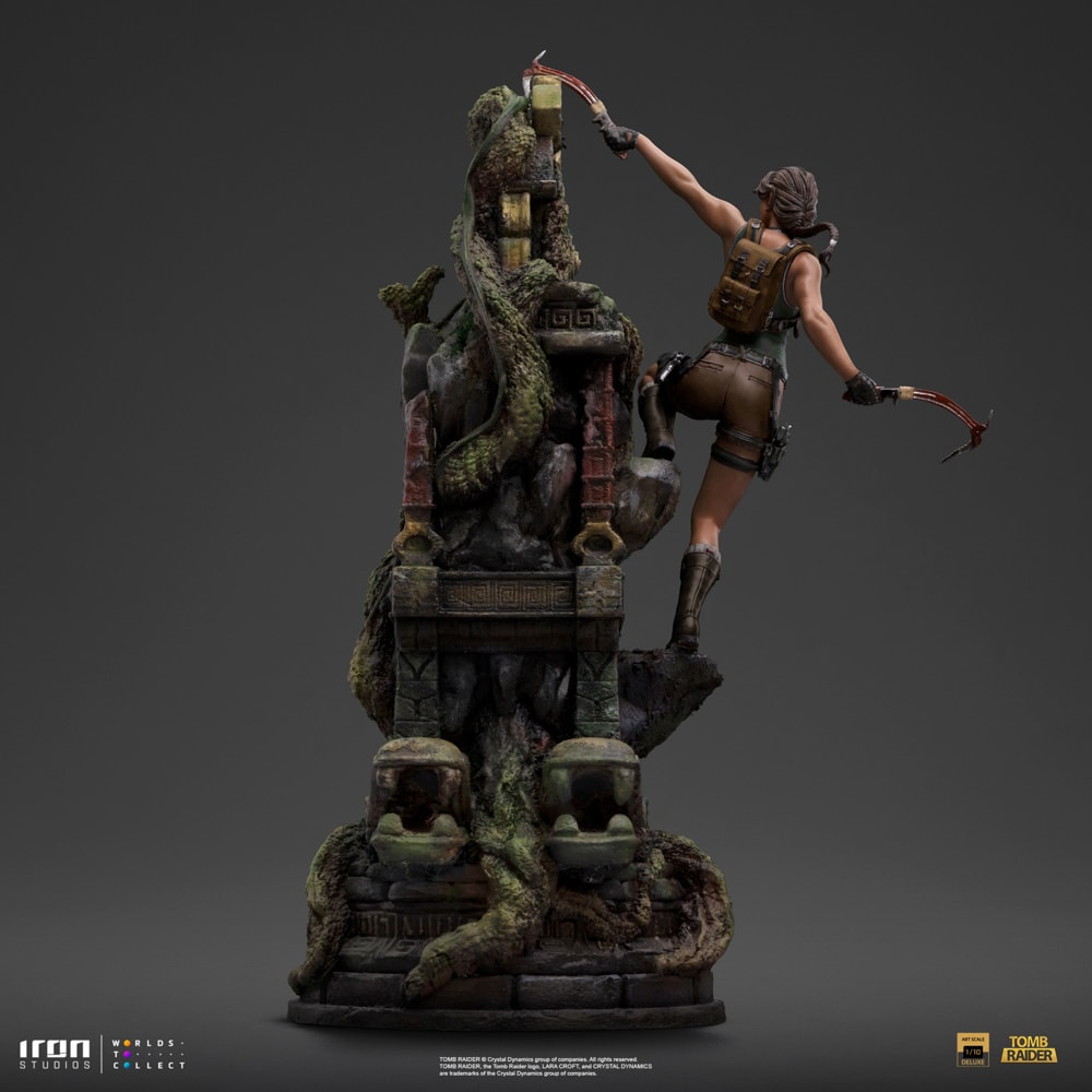 Lara Croft Deluxe 1:10 Art Scale Statue by Iron Studios | Sideshow ...