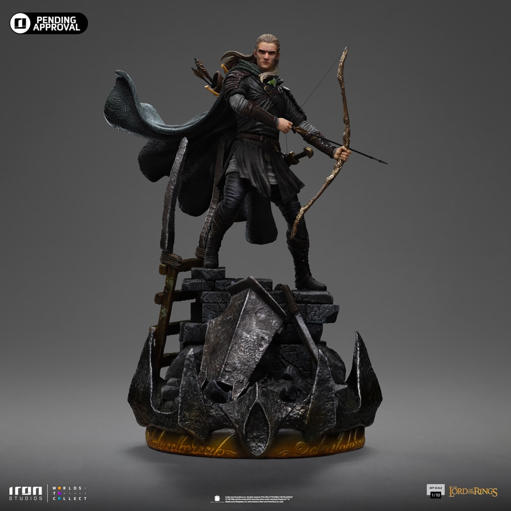 Legolas Unleashed 1:10 Art Scale Statue by Iron Studios | Sideshow ...