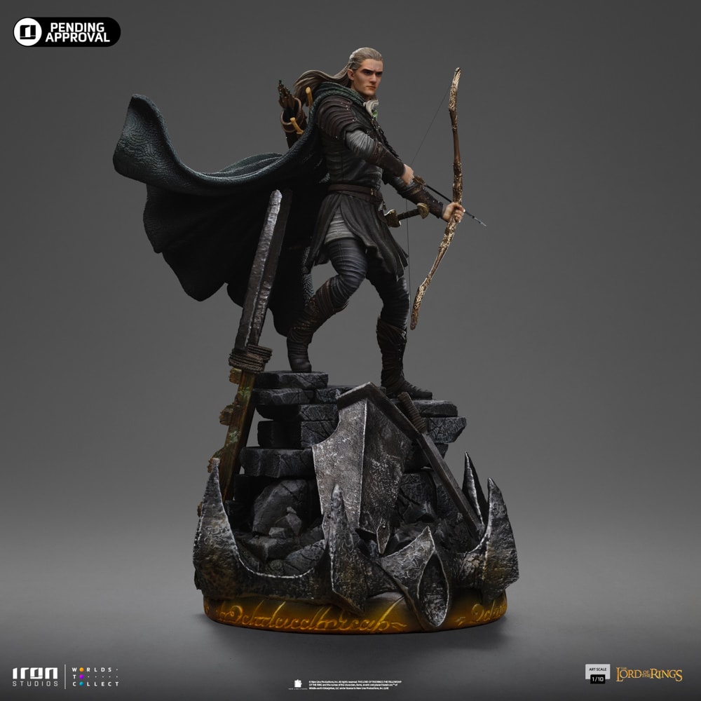 Legolas Unleashed 1:10 Art Scale Statue by Iron Studios | Sideshow ...