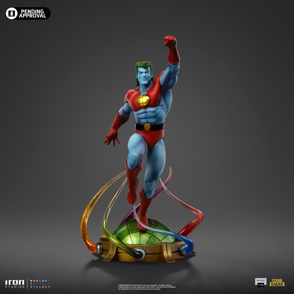 Captain Planet 1:10 Art Scale Statue by Iron Studios | Sideshow ...