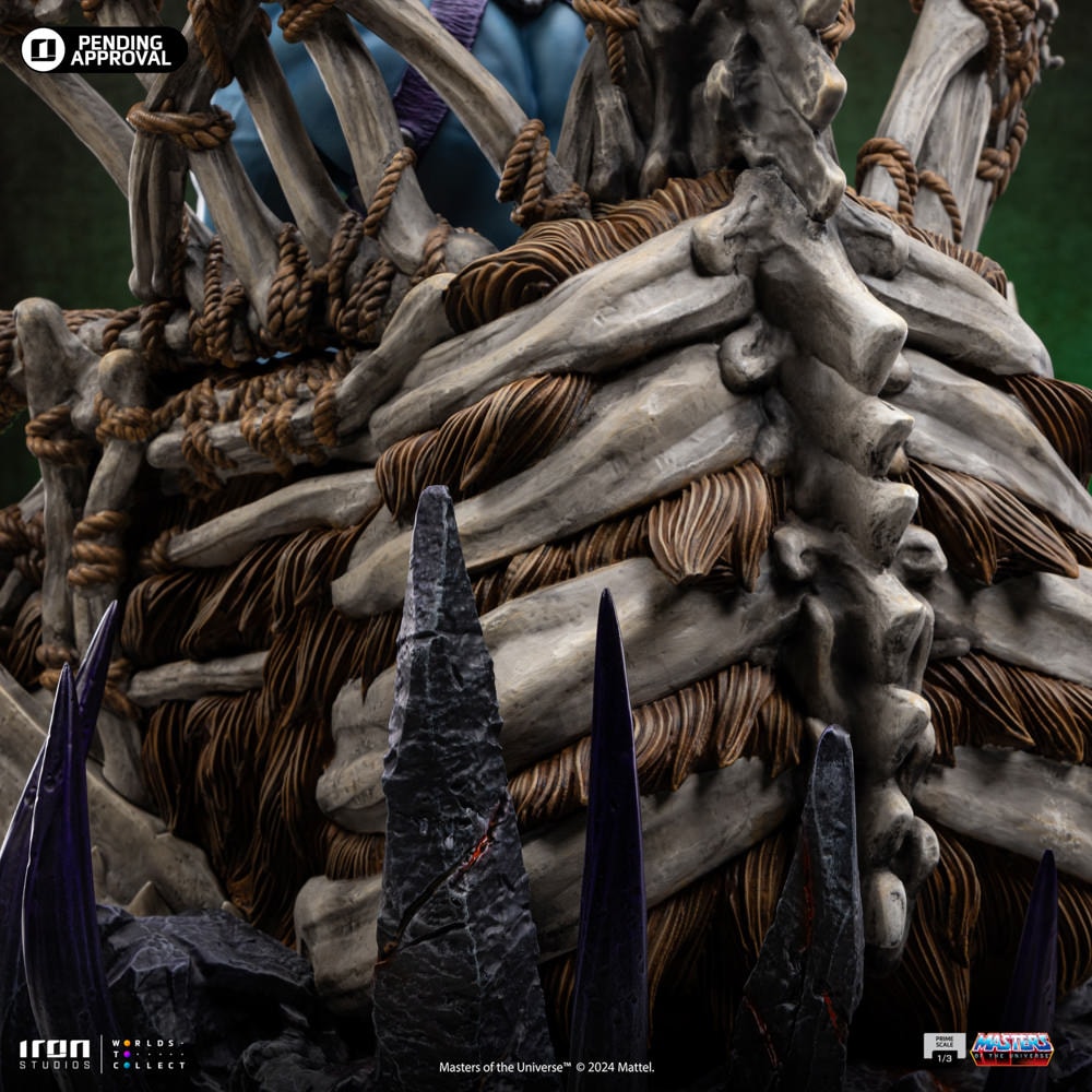 Skeletor on Throne Prime Scale Statue by Iron Studios | Sideshow ...
