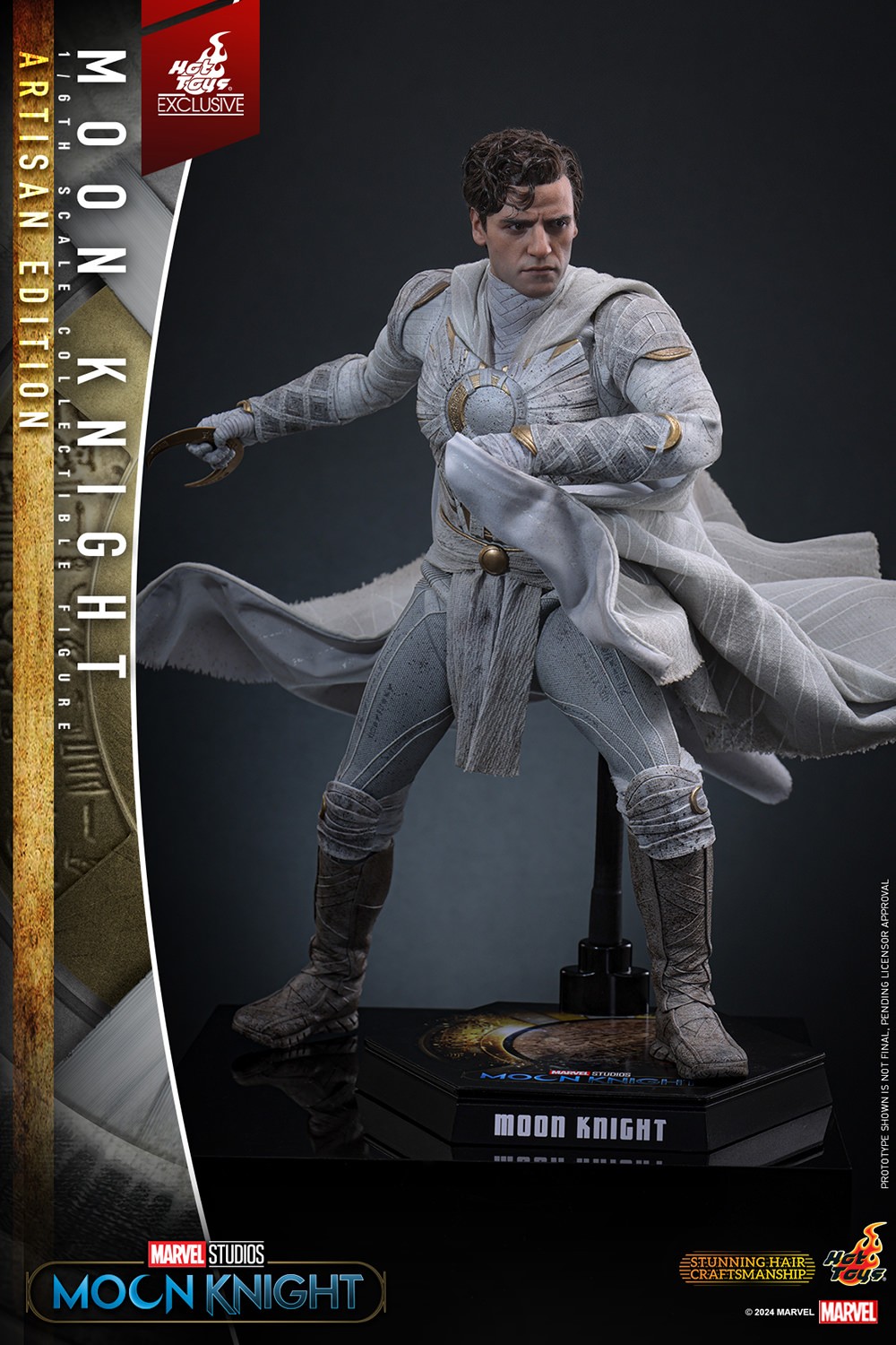 Moon Knight (Artisan Edition) Sixth Scale Figure by Hot Toys | Sideshow ...