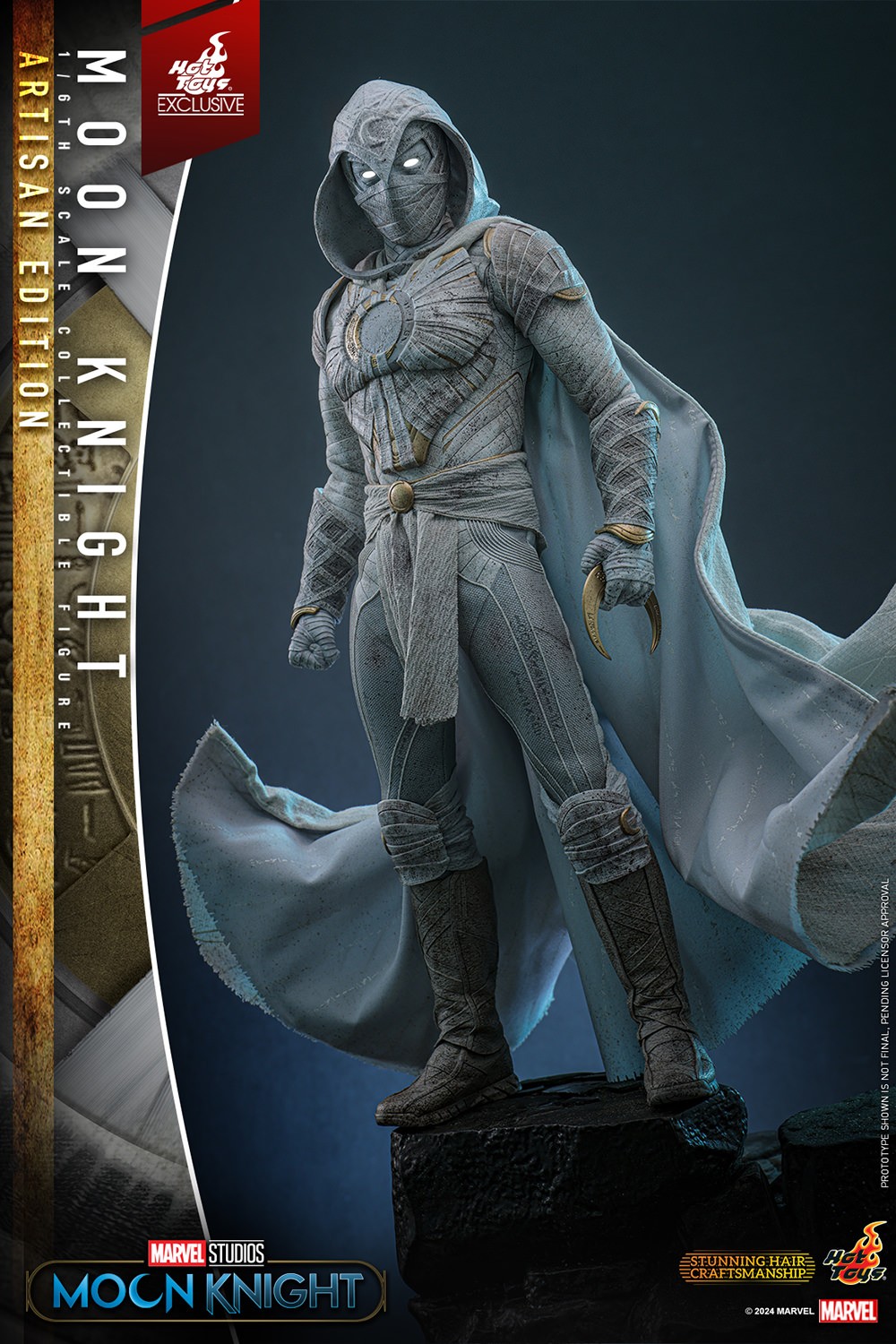 Moon Knight (Artisan Edition) Sixth Scale Figure by Hot Toys | Sideshow ...