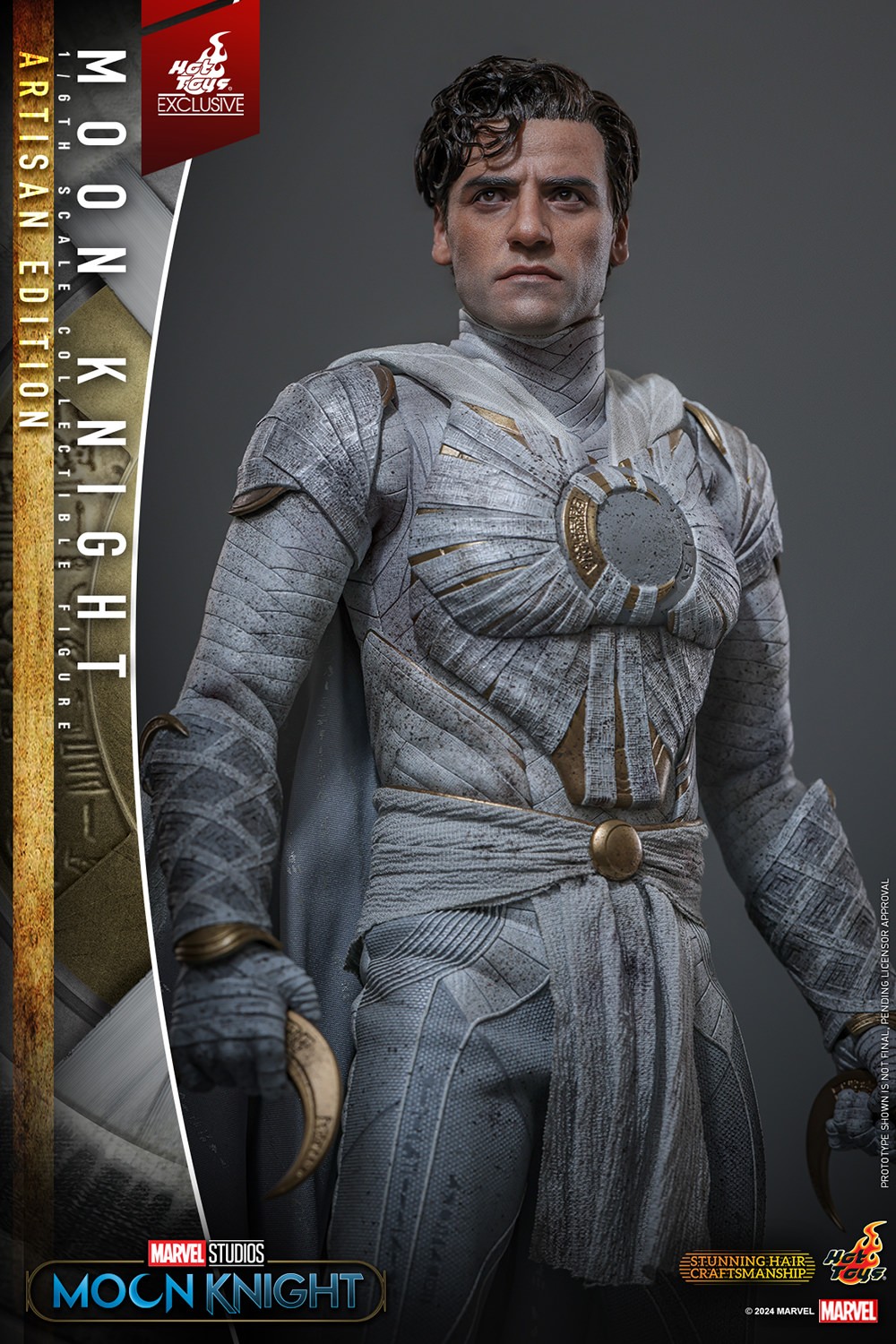 Moon Knight (Artisan Edition) Sixth Scale Figure by Hot Toys | Sideshow ...