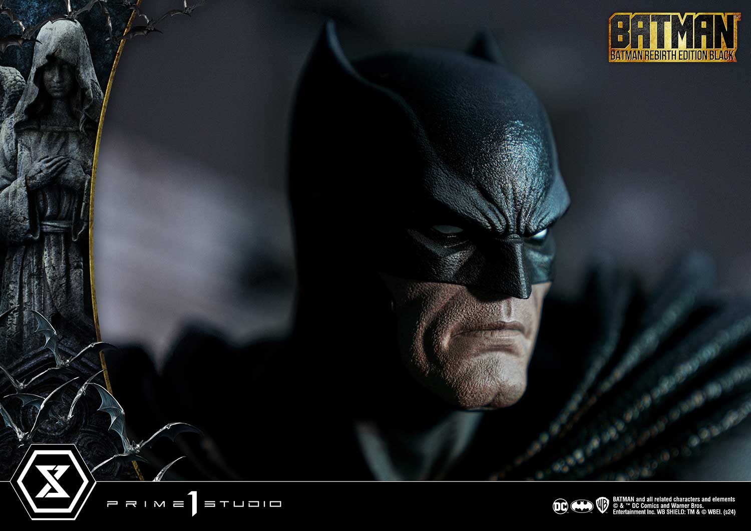 Batman Rebirth Edition Black Quarter Scale Statue by Prime 1 Studio ...