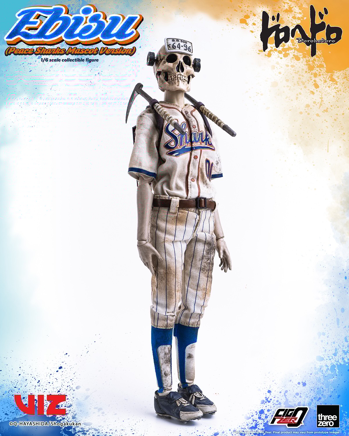 Ebisu (Peace Sharks Mascot Version) Sixth Scale Figure by Threezero ...
