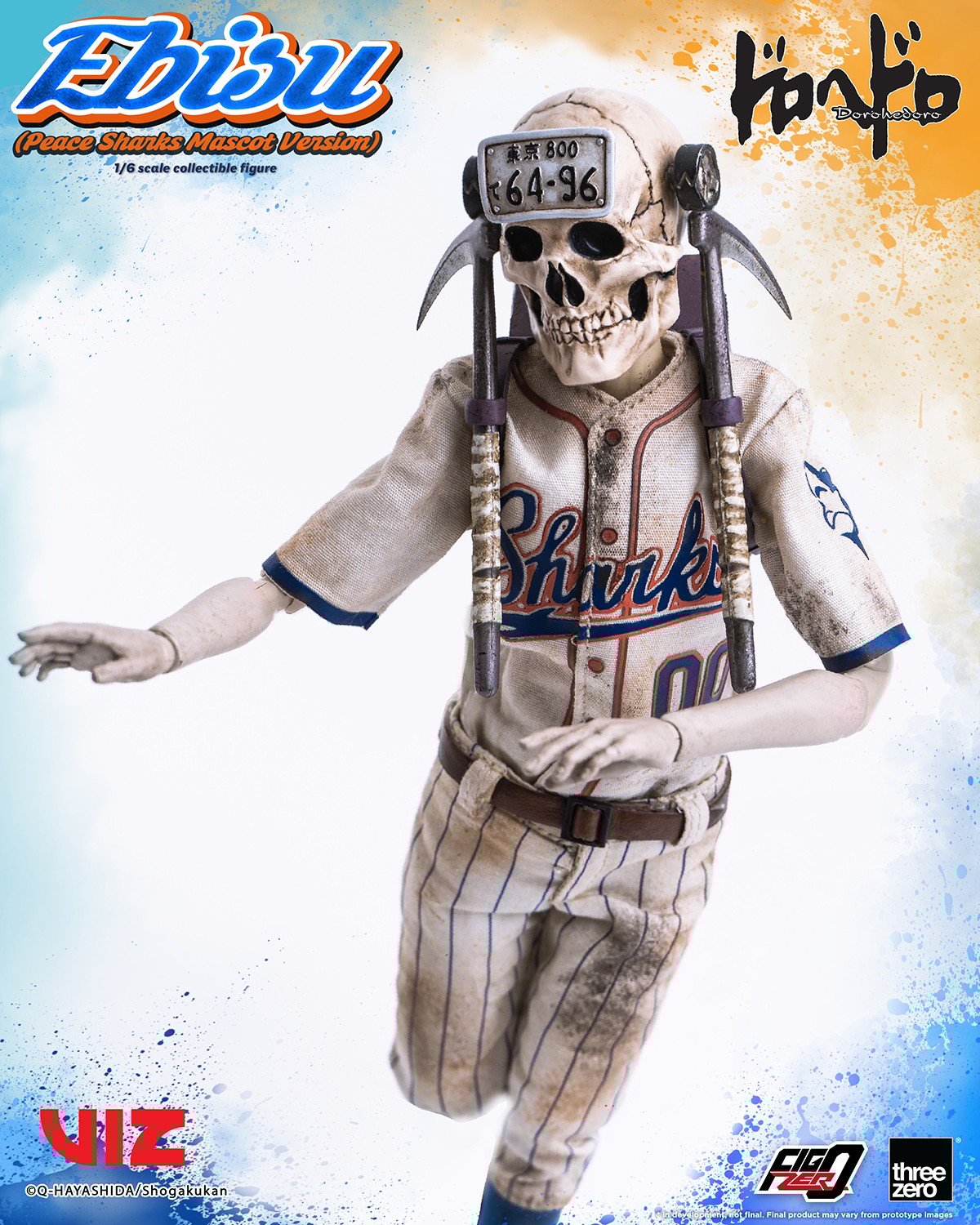Ebisu (Peace Sharks Mascot Version) Sixth Scale Figure by Threezero ...