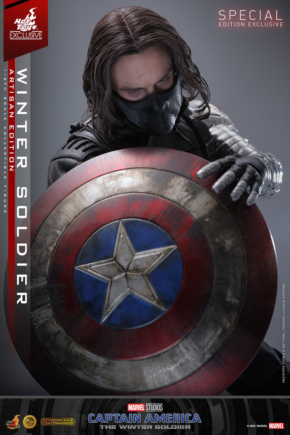 Winter Soldier (Artisan Edition) Sixth Scale Figure by Hot Toys ...