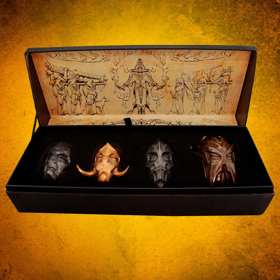 Dragon Priest Masks Collectible Set by Fanattik | Sideshow Collectibles