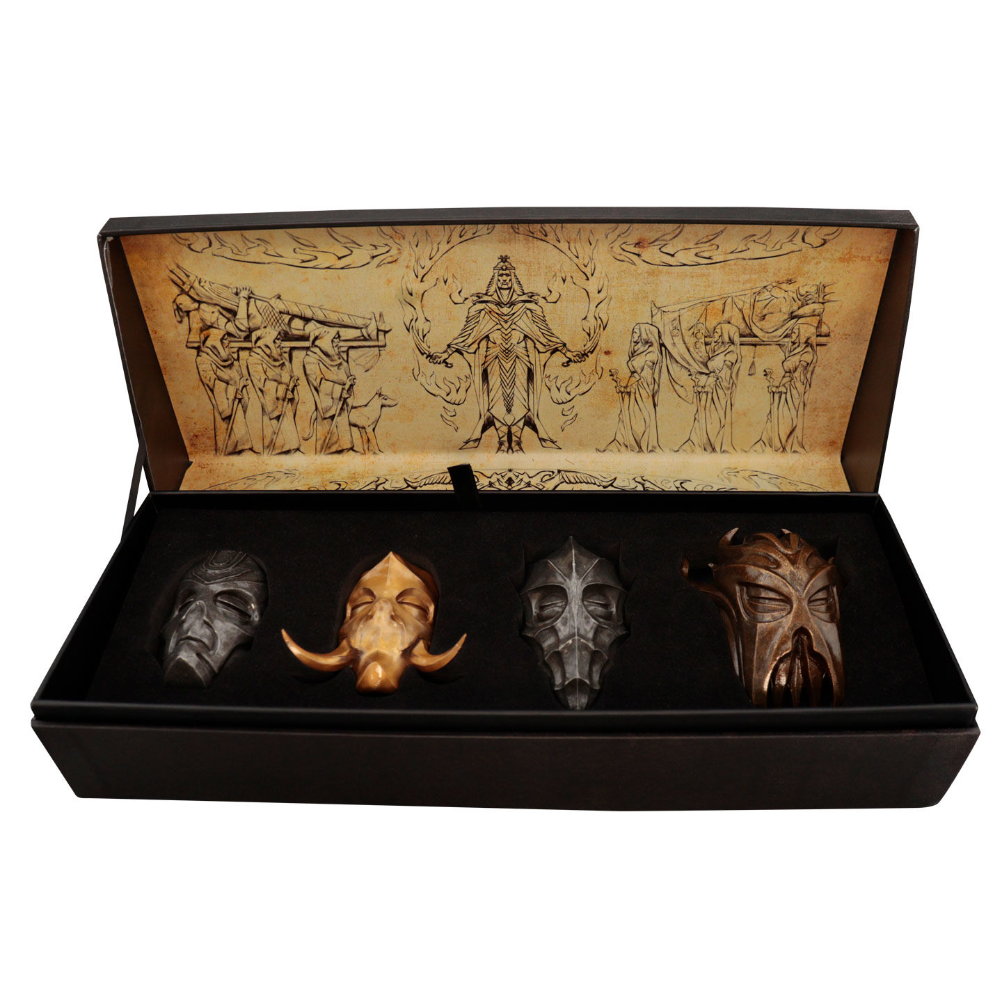 Dragon Priest Masks Collectible Set by Fanattik | Sideshow Collectibles