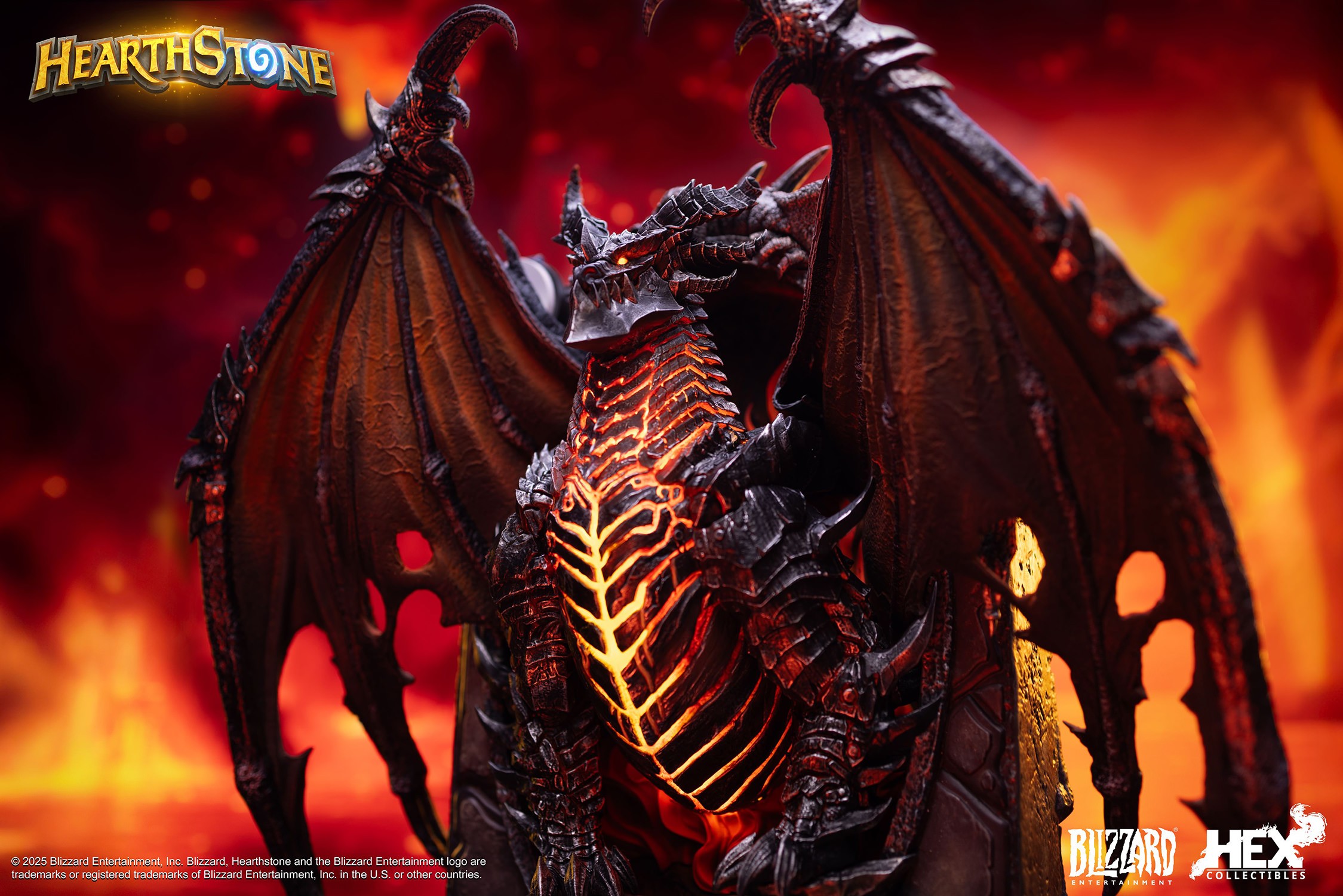 Deathwing 3D Art Frame Statue by HEX Collectibles | Sideshow Collectibles