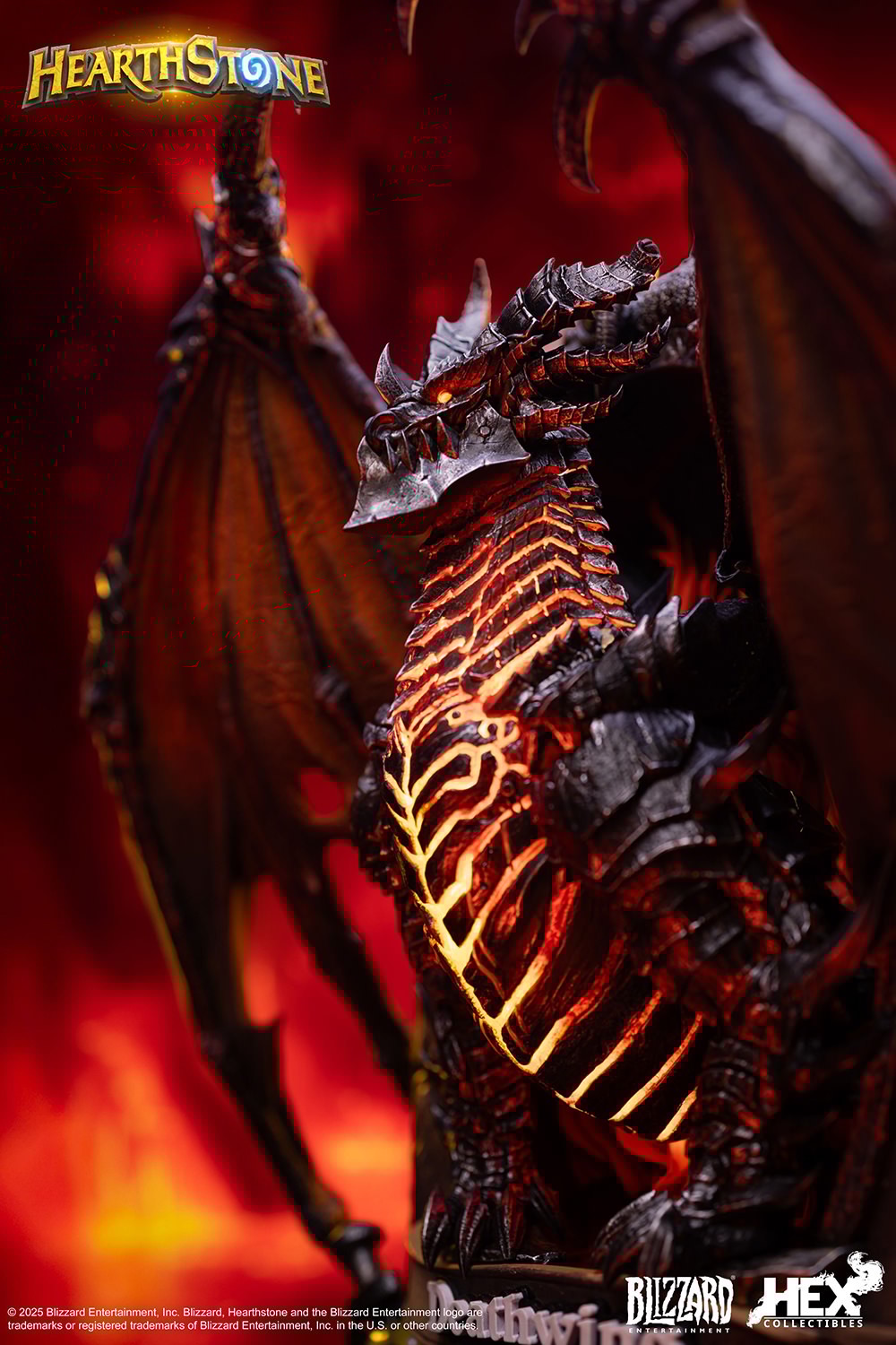 Deathwing 3D Art Frame Statue by HEX Collectibles | Sideshow Collectibles