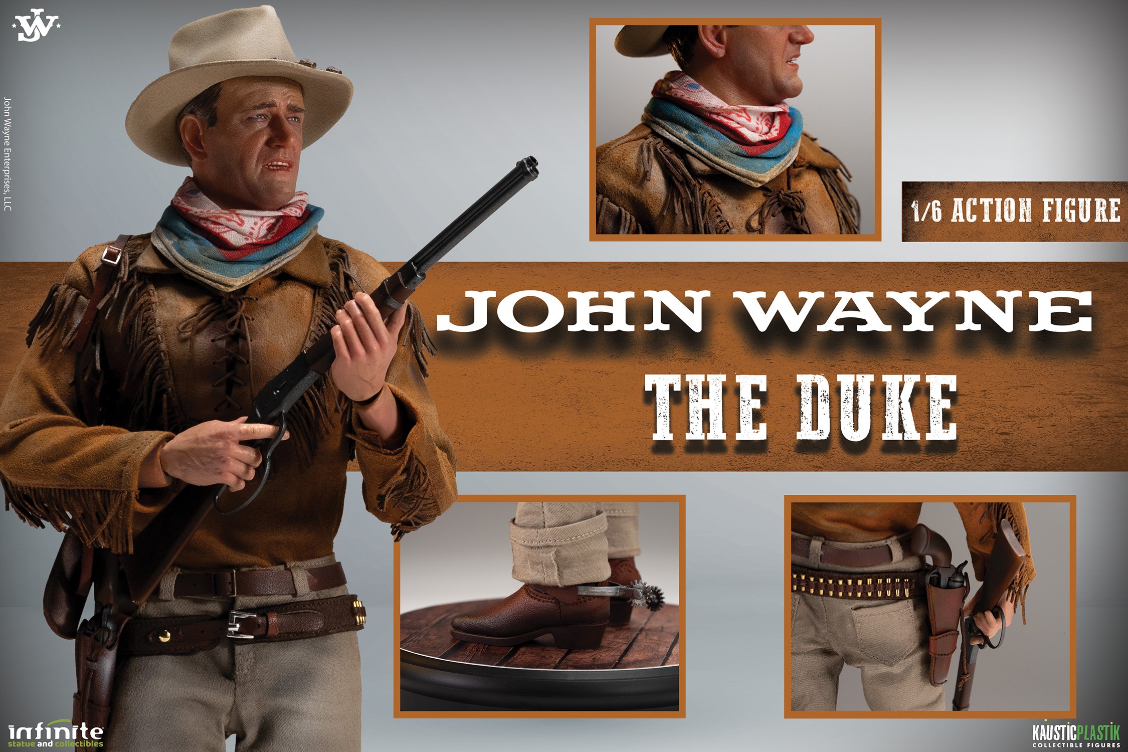 John Wayne as The Duke Sixth Scale Figure by Infinite Statue | Sideshow ...