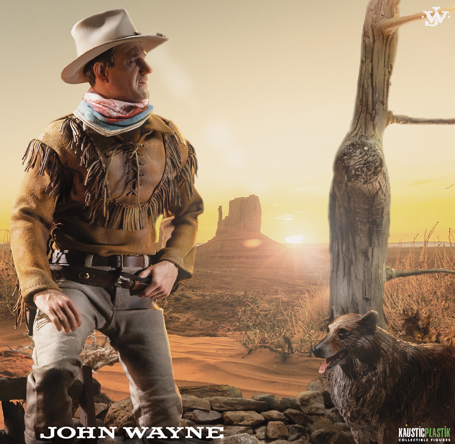 John Wayne as The Duke Deluxe Sixth Scale Figure by Infinite Statue ...