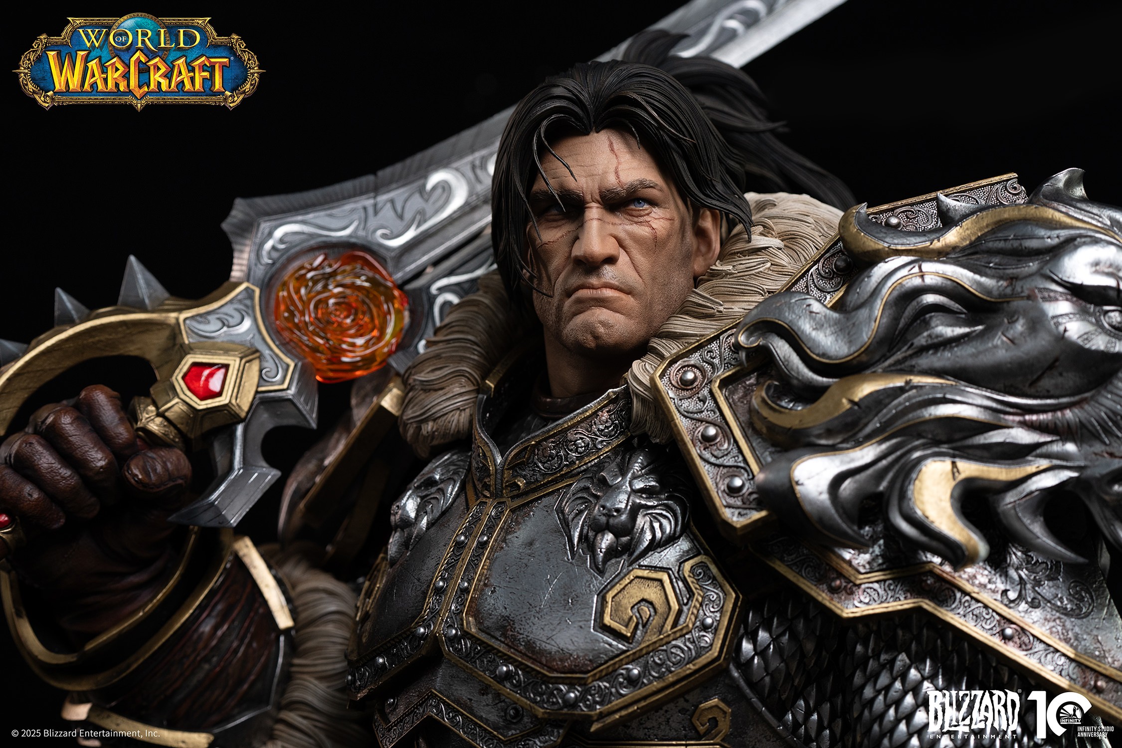 Varian Wrynn Bust by Infinity Studio | Sideshow Collectibles