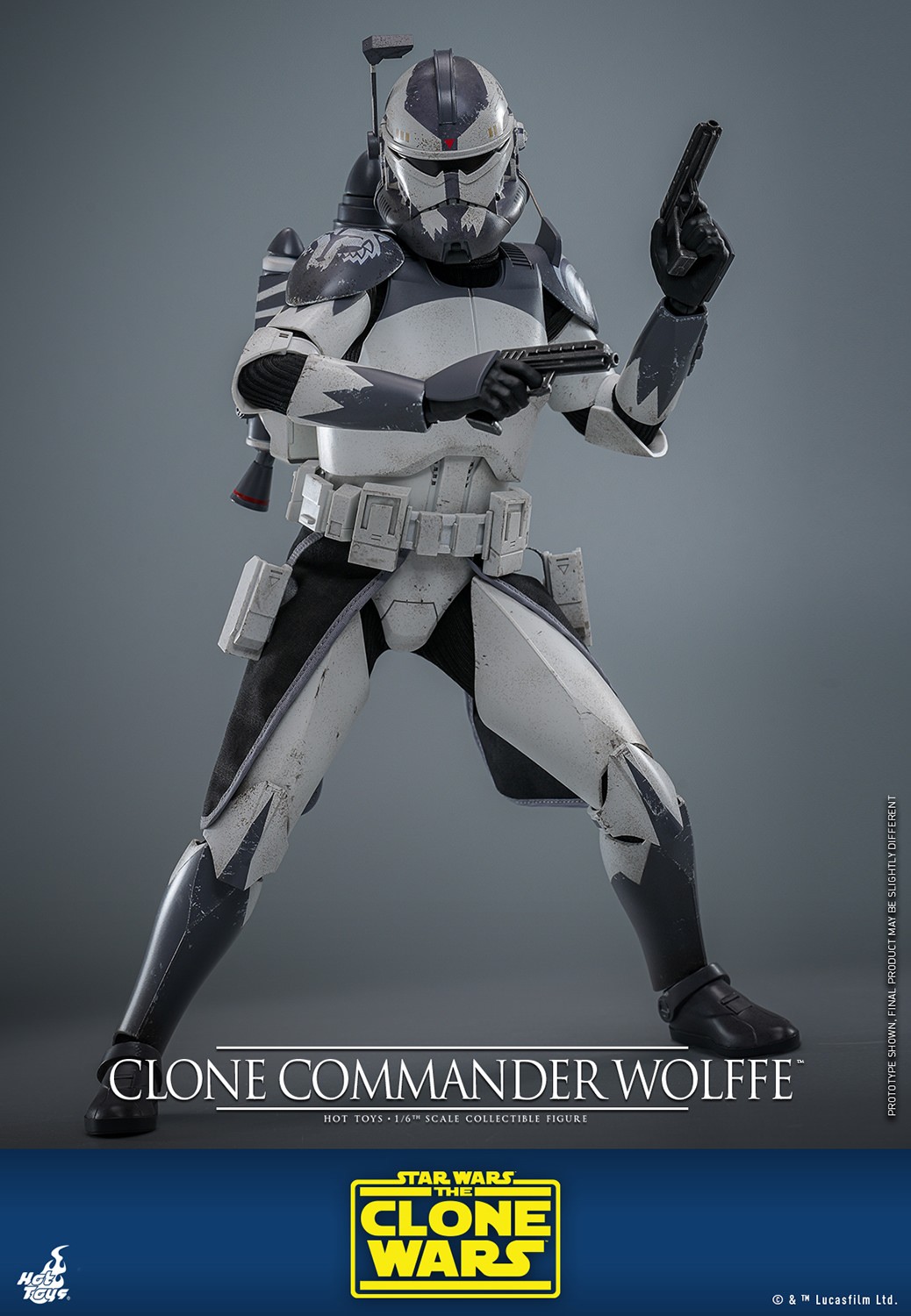 Clone Commander Wolffe™ Sixth Scale Figure by Hot Toys | Sideshow ...