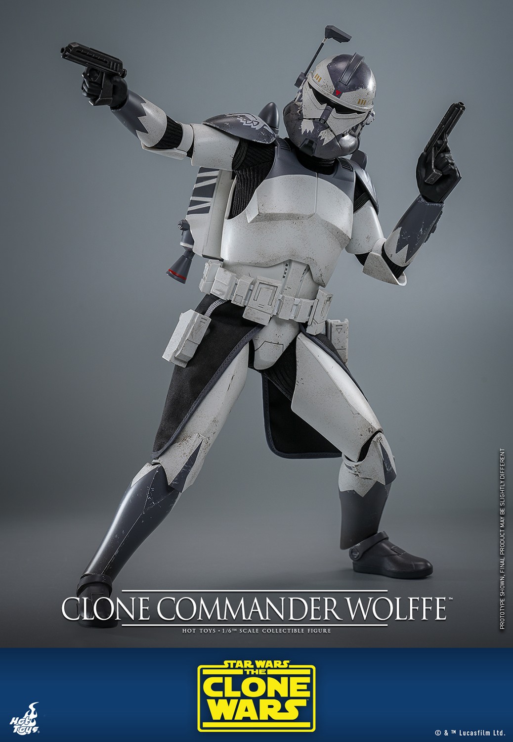 Clone Commander Wolffe™ Sixth Scale Figure by Hot Toys | Sideshow ...