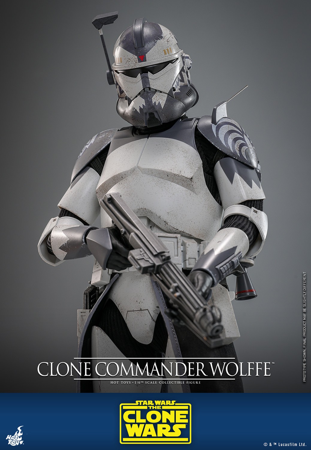 Clone Commander Wolffe™ Sixth Scale Figure by Hot Toys | Sideshow ...