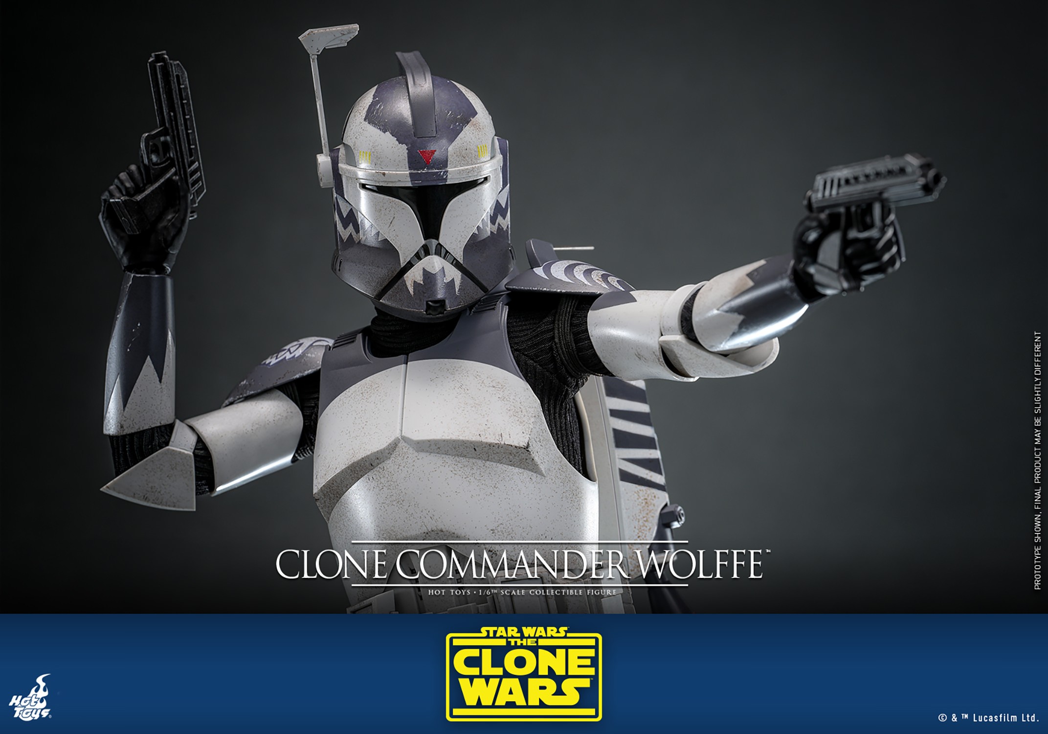 Clone Commander Wolffe™ Sixth Scale Figure by Hot Toys | Sideshow ...