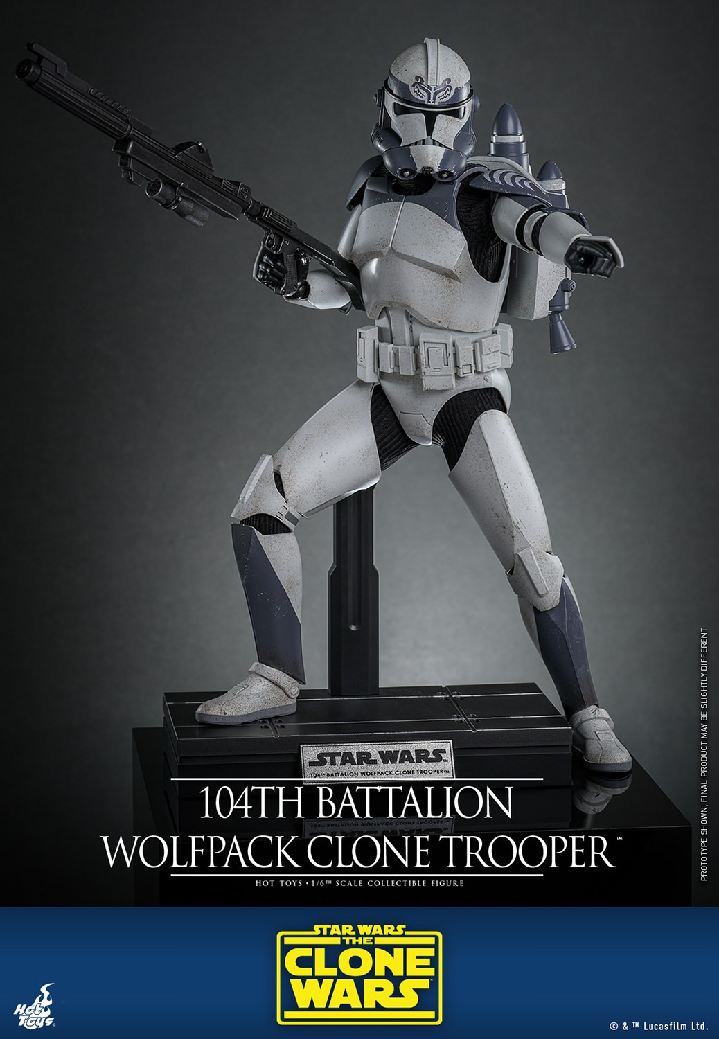 104th Battalion Wolfpack Clone Trooper™ (Deluxe Version) Sixth Scale ...