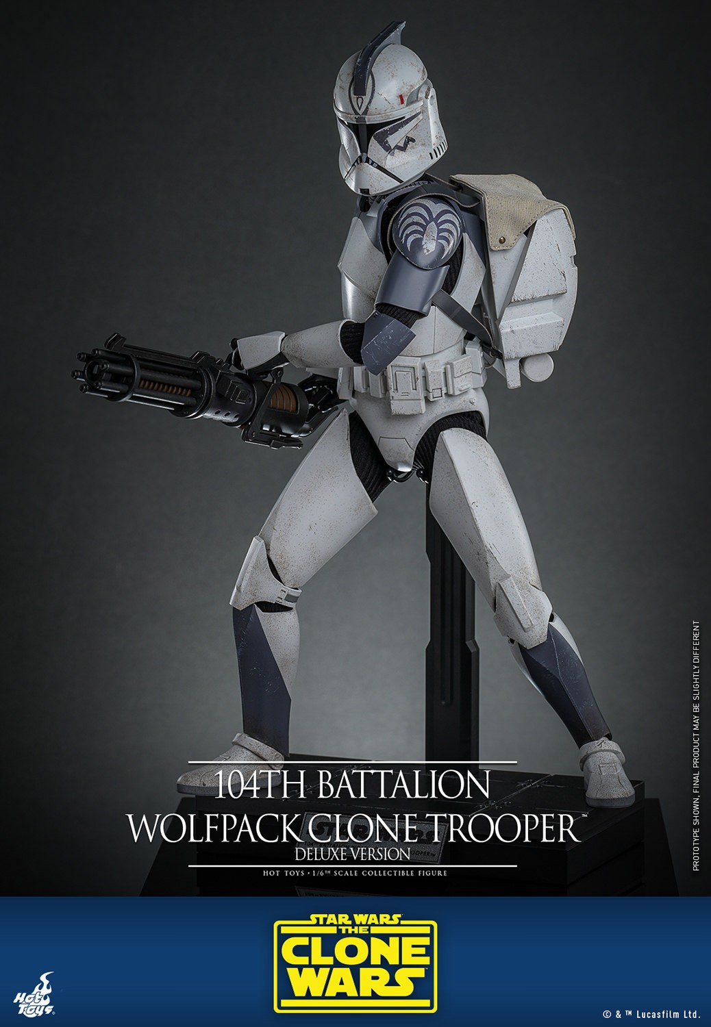 104th Battalion Wolfpack Clone Trooper™ (Deluxe Version) Sixth Scale ...