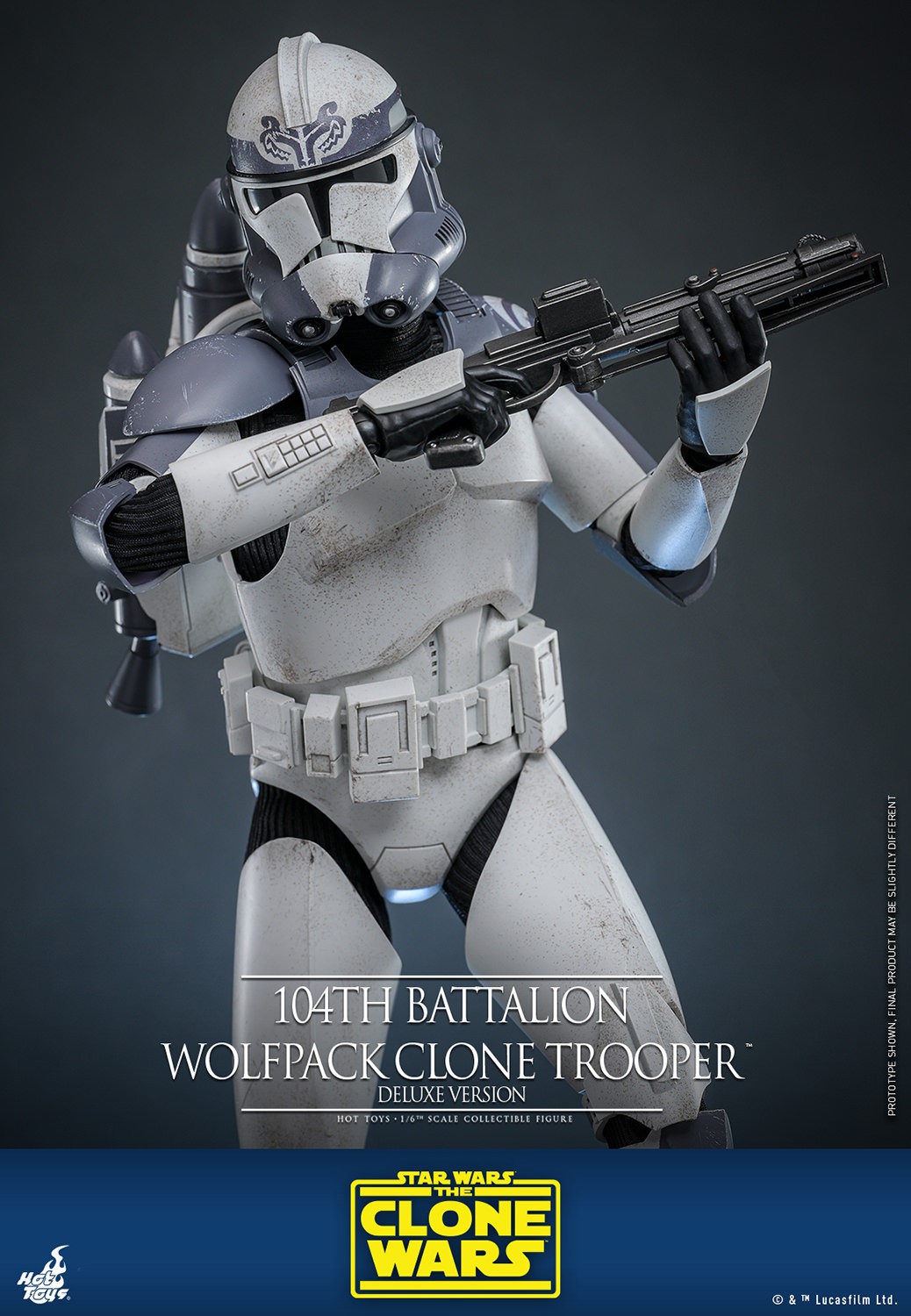104th Battalion Wolfpack Clone Trooper™ (Deluxe Version) Sixth Scale ...
