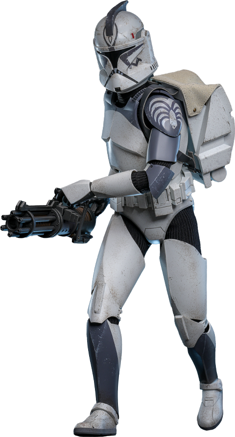 104th Battalion Wolfpack Clone Trooper™ (Deluxe Version) Sixth Scale Figure by Hot Toys ...