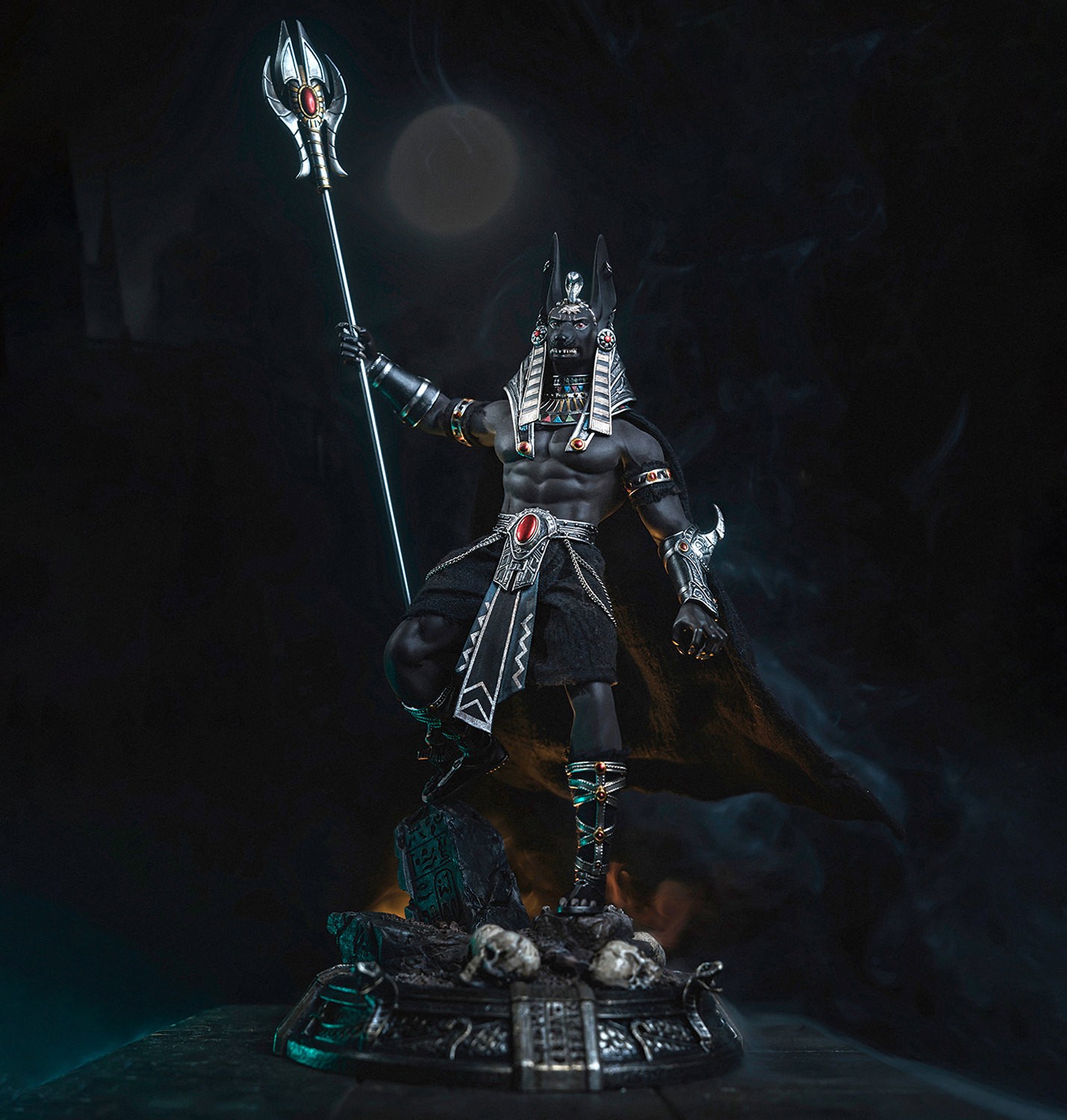 Anubis (Silver) Guardian of the Underworld Action Figure by TBLeague ...