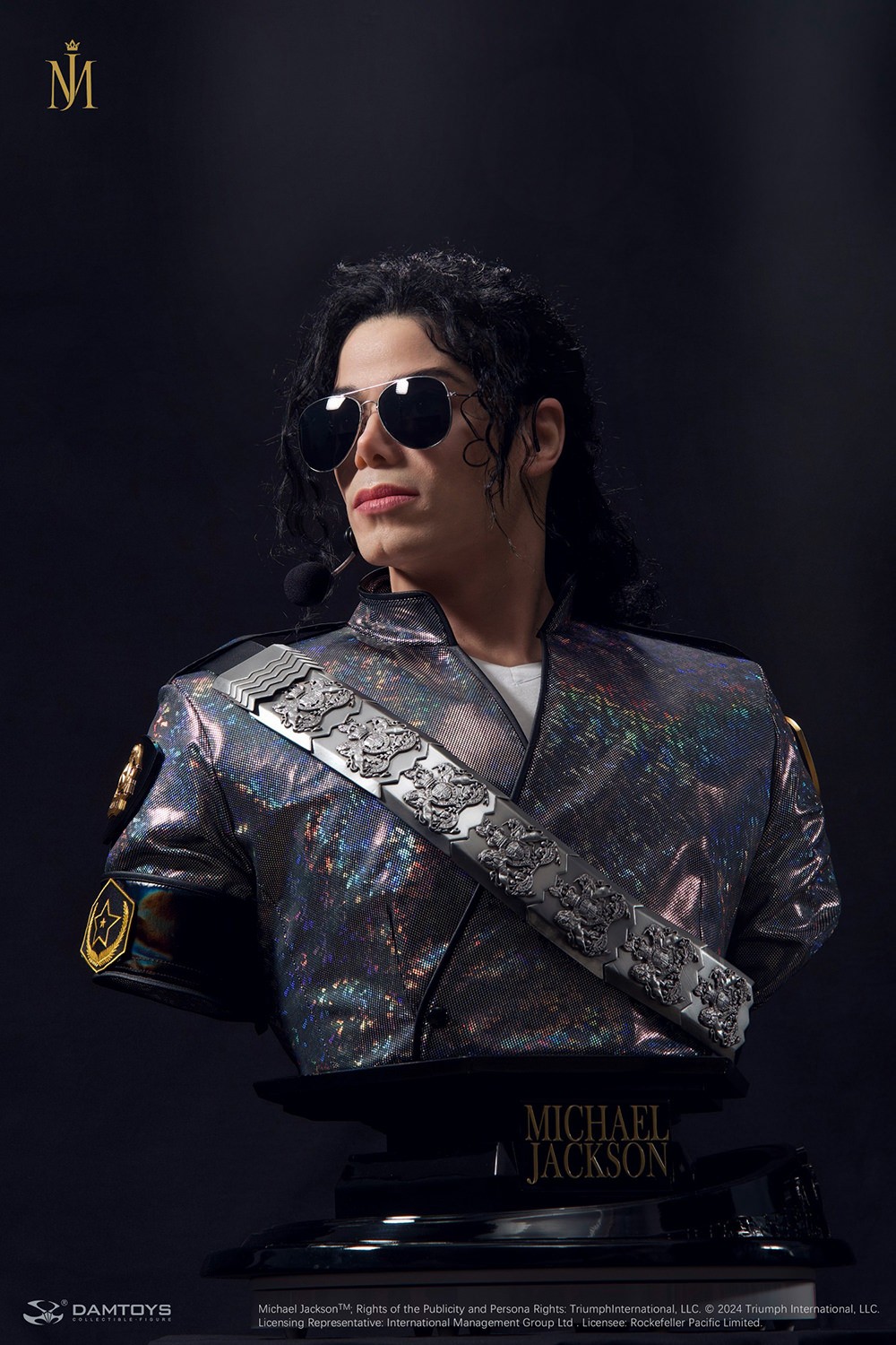 Michael Jackson (Dangerous Tour) Life-Size Bust by Damtoys | Sideshow ...