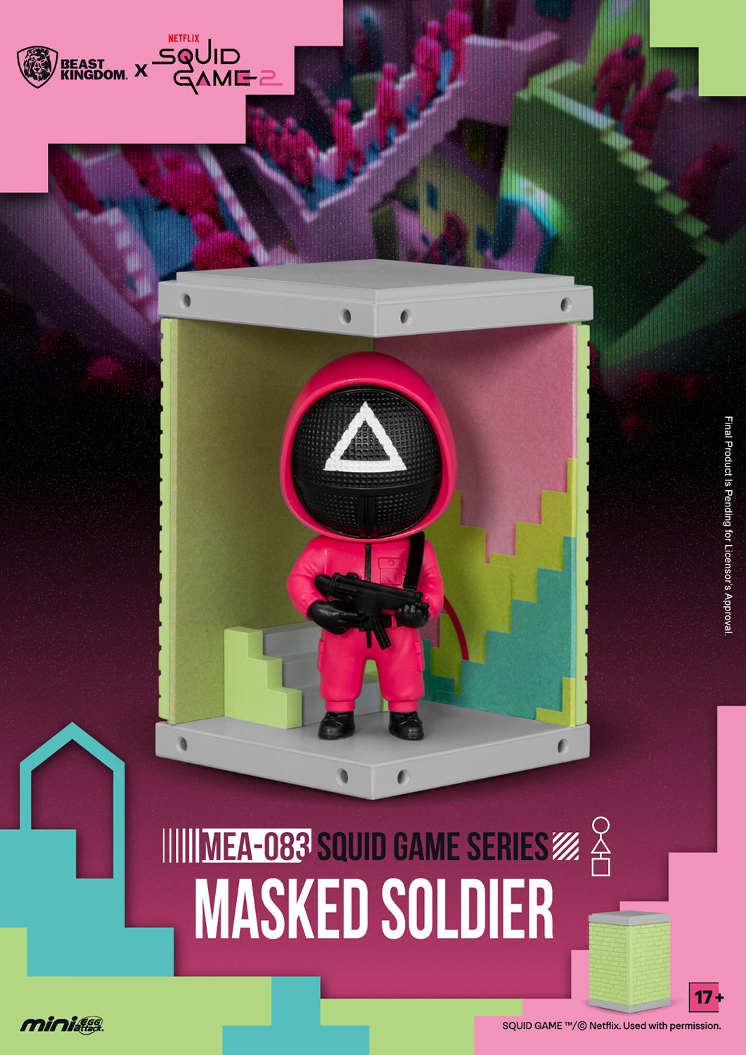 Squid Game Series Mini Egg Attack Blind Box Set by Beast Kingdom ...