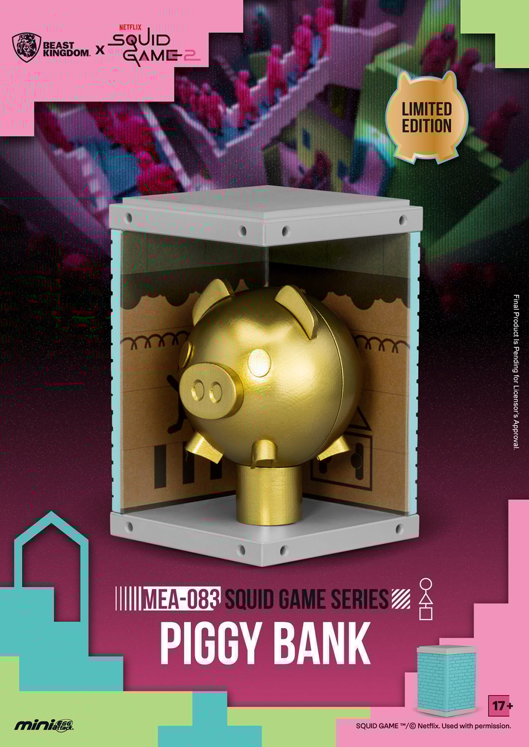 Squid Game Series Mini Egg Attack Blind Box Set by Beast Kingdom ...