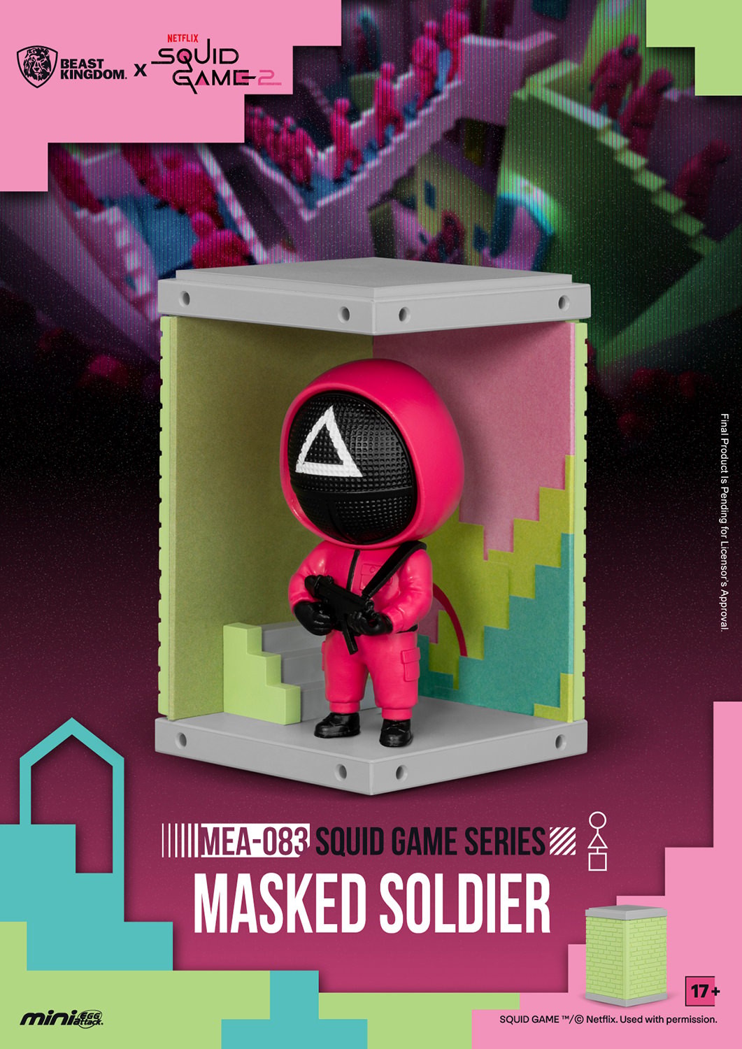Squid Game Series Mini Egg Attack Blind Box Set by Beast Kingdom ...