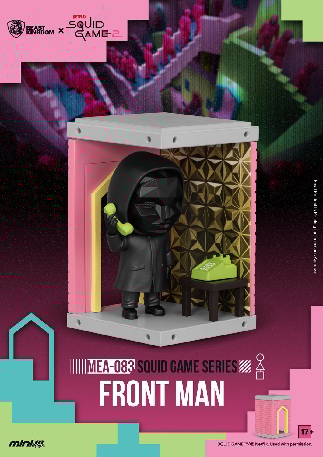 Squid Game Series Mini Egg Attack Blind Box Set by Beast Kingdom ...