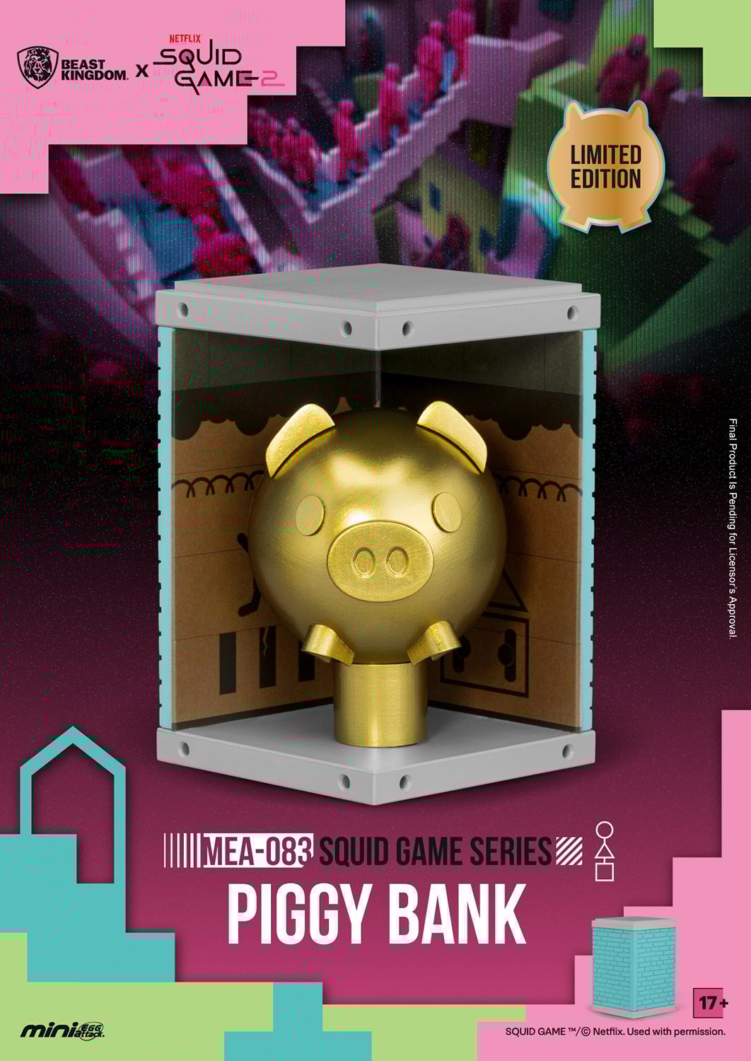 Squid Game Series Mini Egg Attack Blind Box Set by Beast Kingdom ...