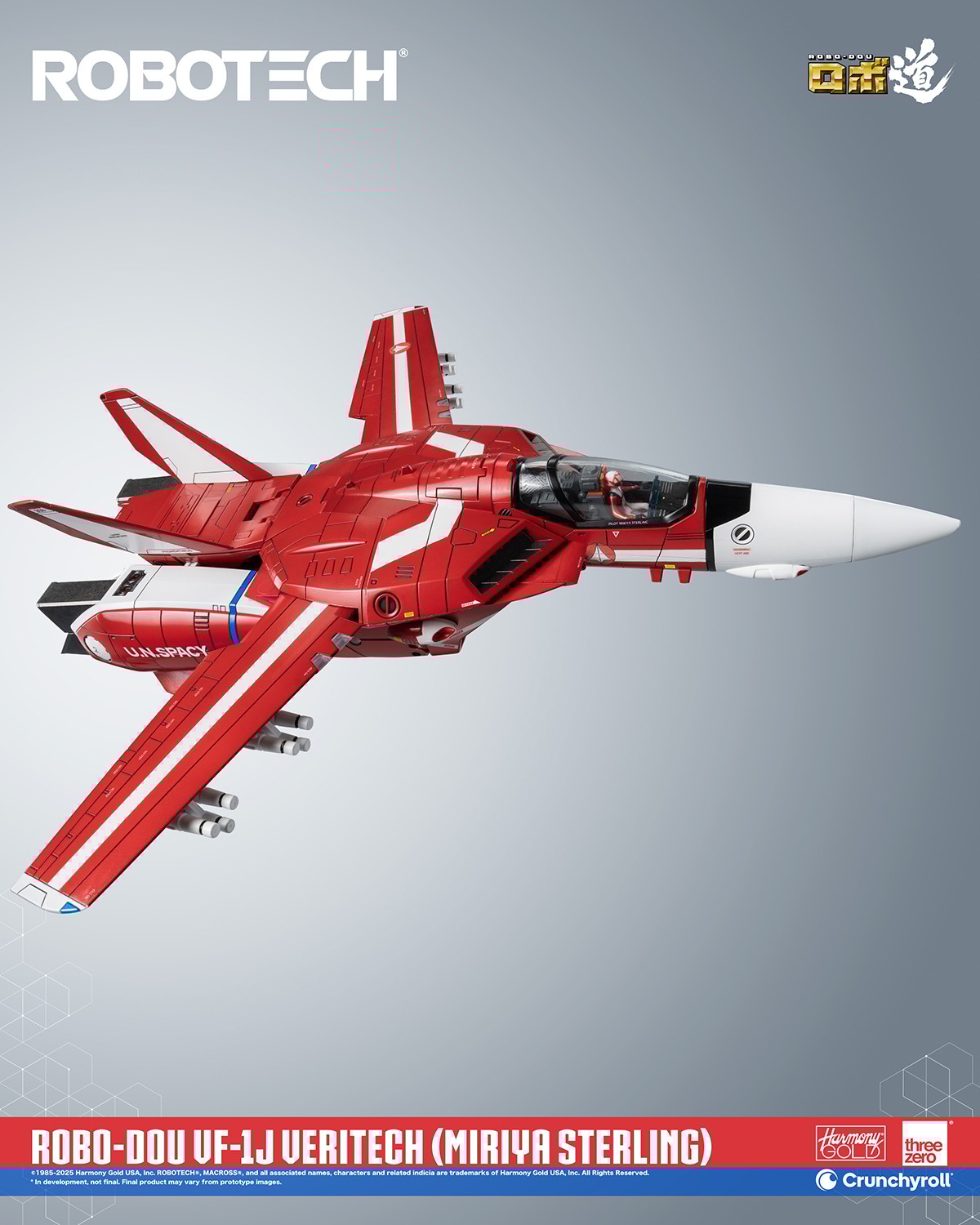 ROBO-DOU VF-1J Veritech (Miriya Sterling) Action Figure by Threezero | Sideshow Collectibles