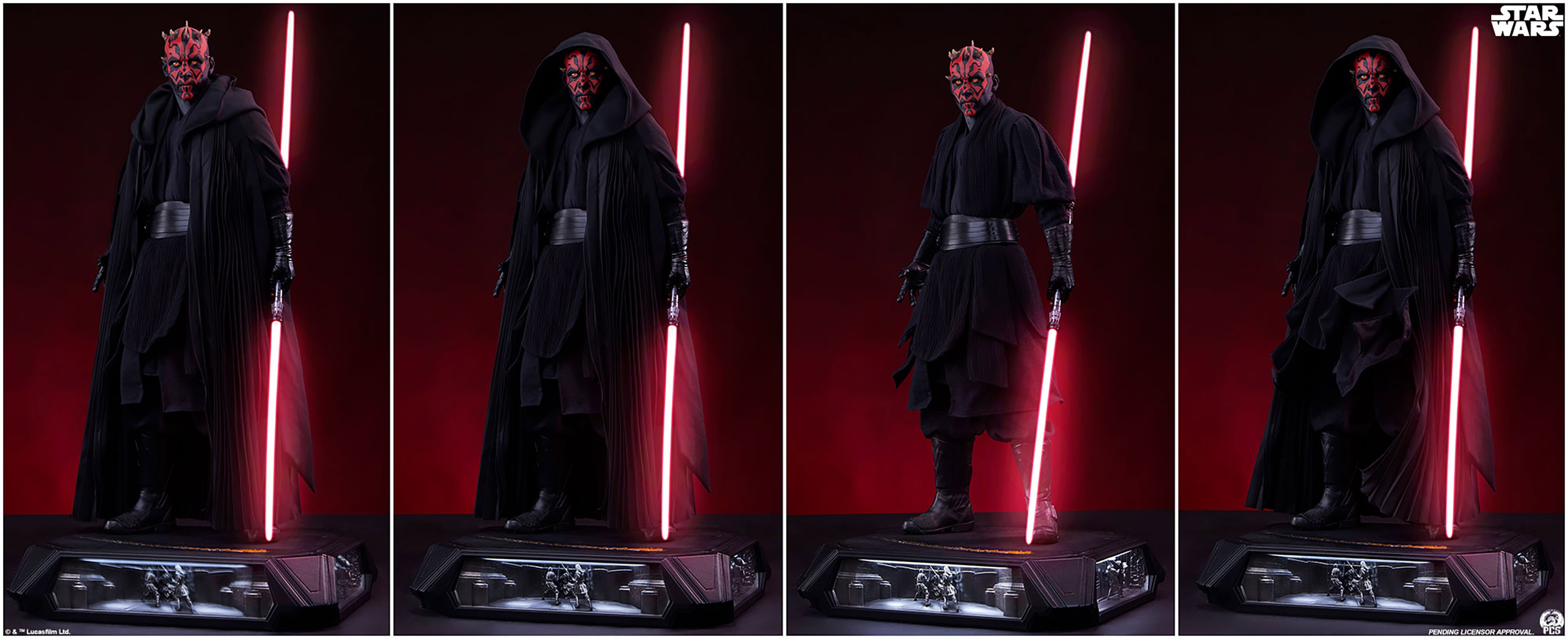 Darth Maul Hyperreal 1:3 Scale Statue by PCS | Sideshow Collectibles