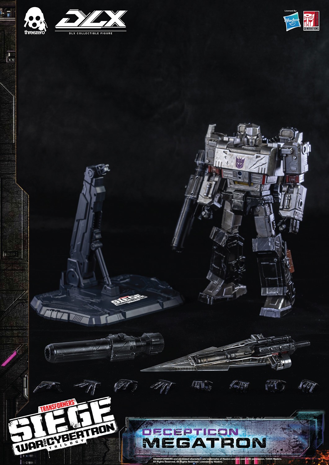Megatron Action Figure by threezero | Sideshow Collectibles