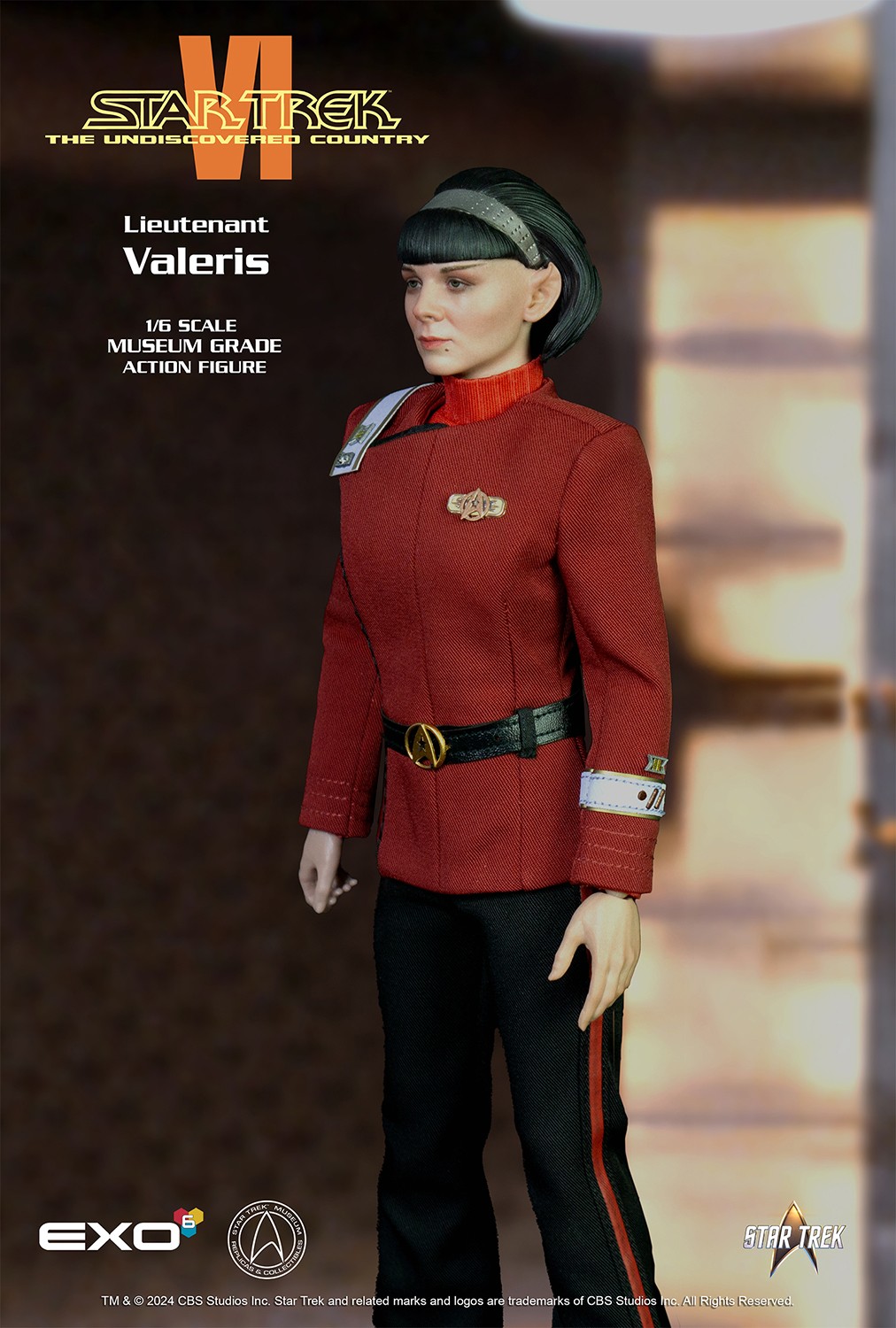 Lt. Valeris Sixth Scale Figure by EXO-6 | Sideshow Collectibles