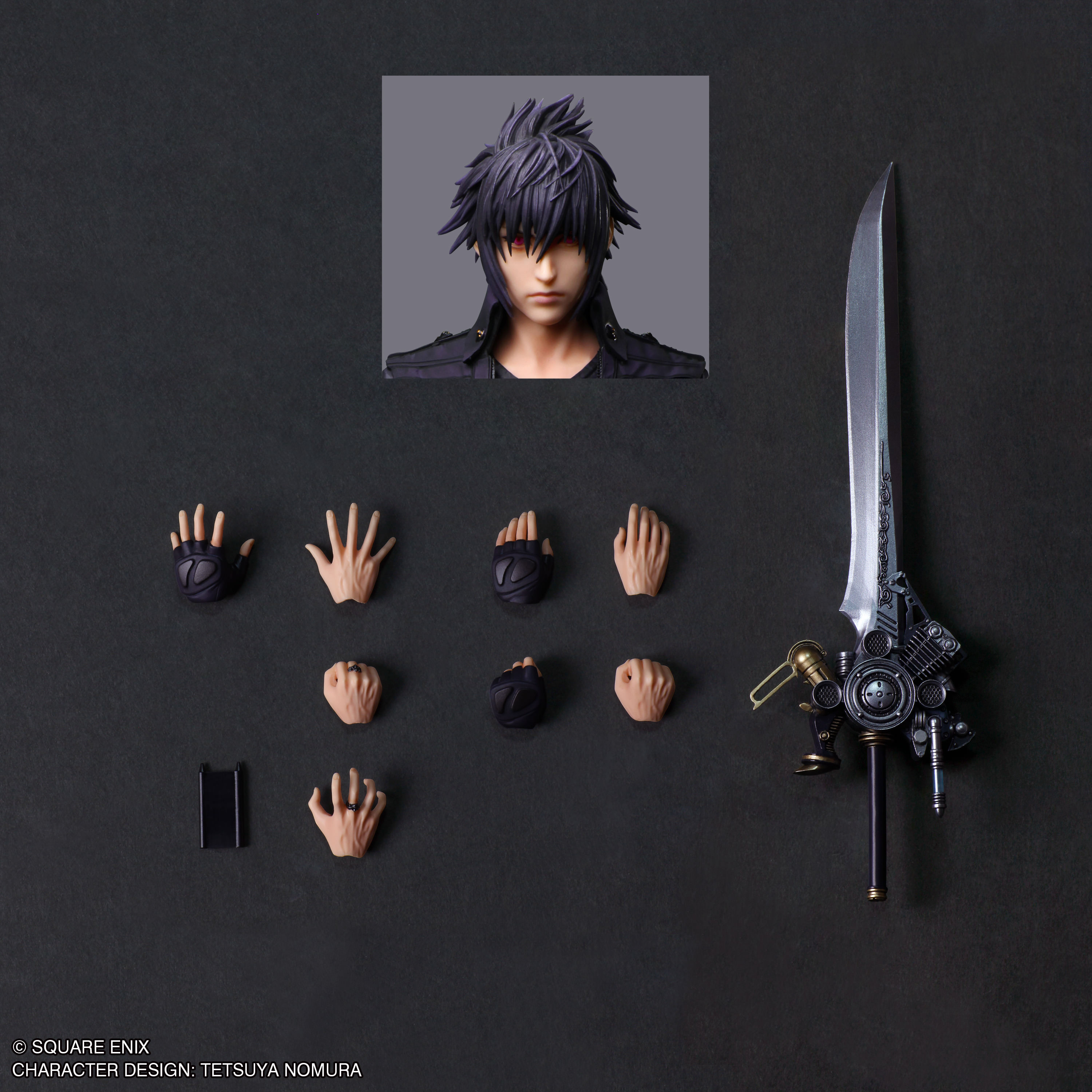 Noctis Lucis Caelum PLAY ARTS SHIN Action Figure by Sqaure Enix ...