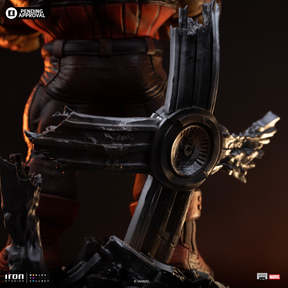 Juggernaut Unleashed 1:10 Scale Statue by Iron Studios | Sideshow ...