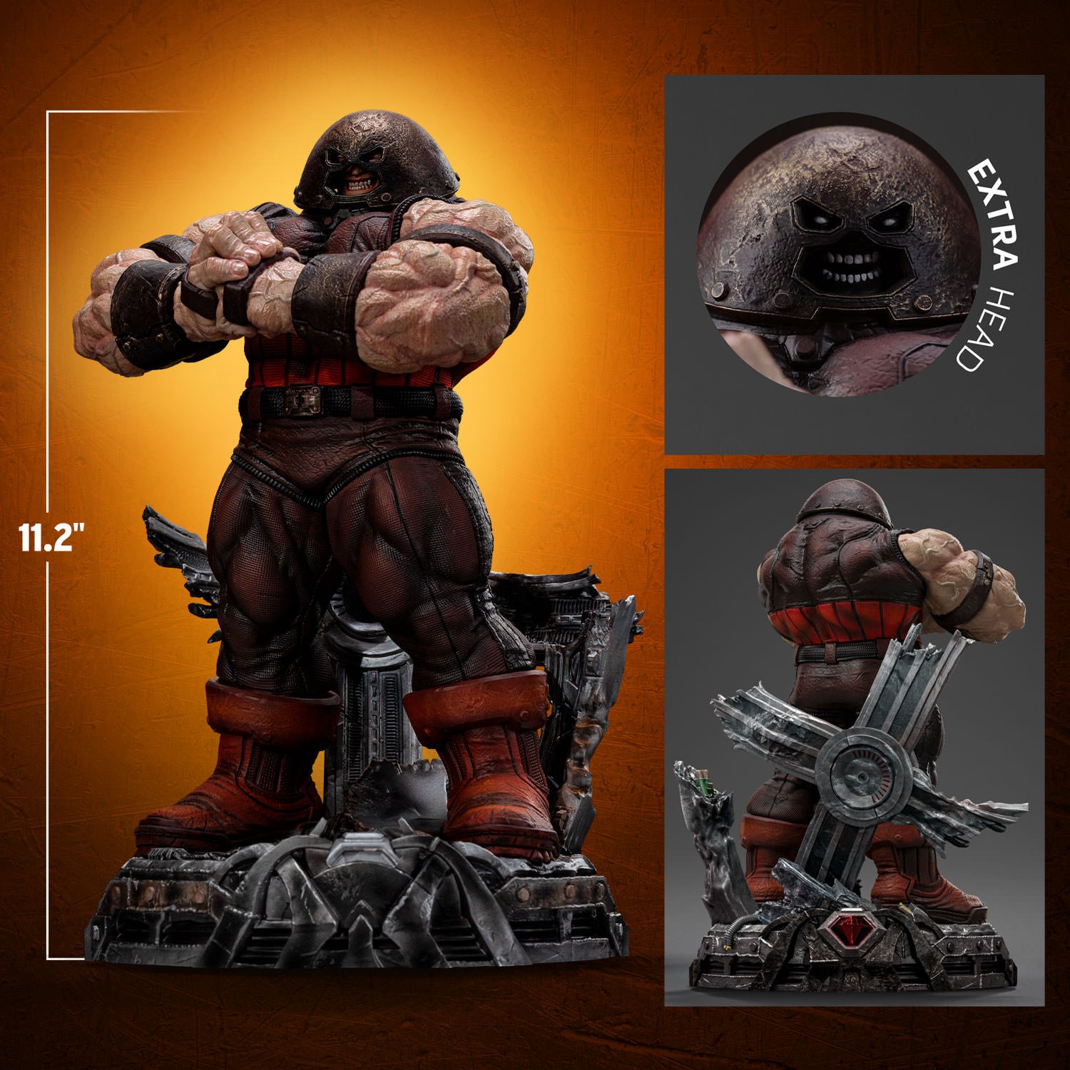 Juggernaut Unleashed 1:10 Scale Statue by Iron Studios | Sideshow ...