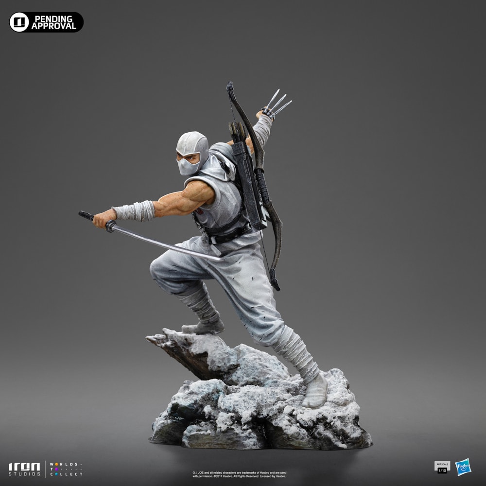 Storm Shadow 1:10 Art Scale Statue by Iron Studios | Sideshow Collectibles