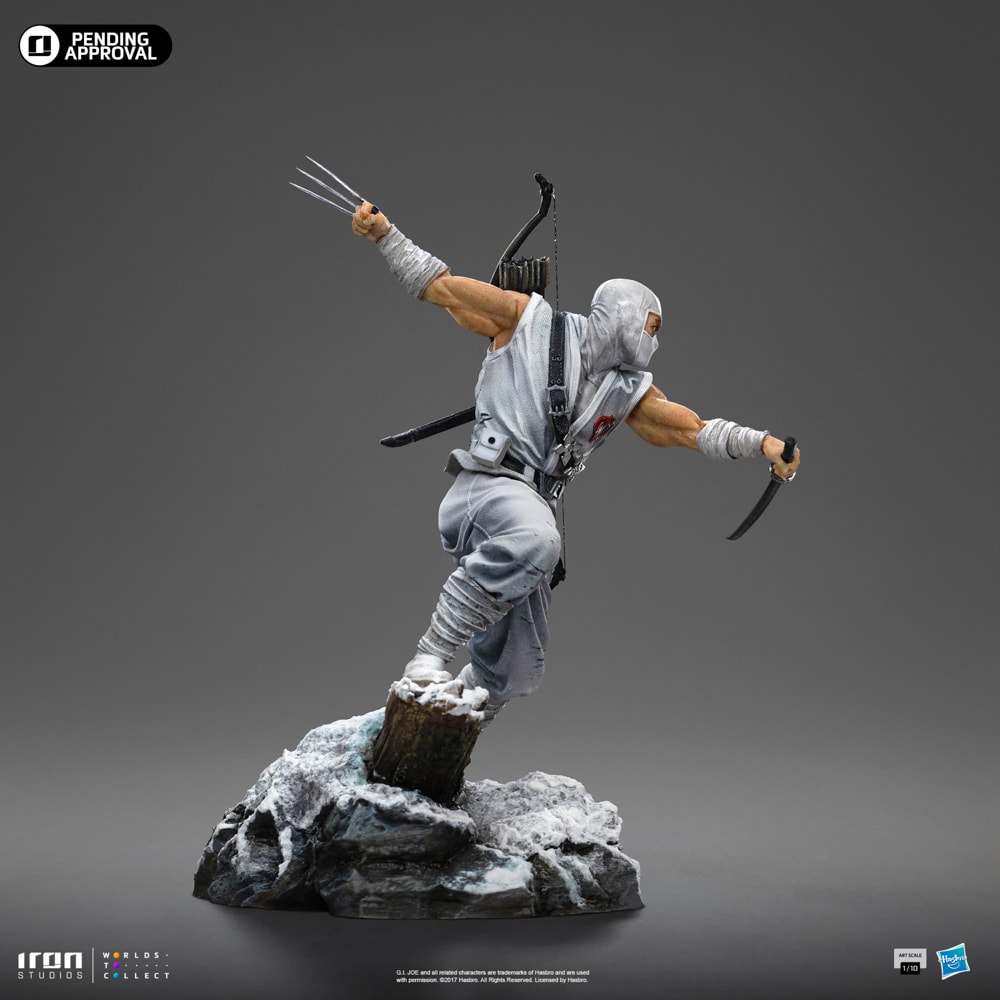 Storm Shadow 1:10 Art Scale Statue by Iron Studios | Sideshow Collectibles