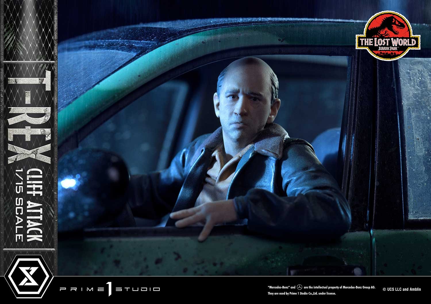 T-Rex Cliff Attack Diorama by Prime 1 Studio | Sideshow Collectibles